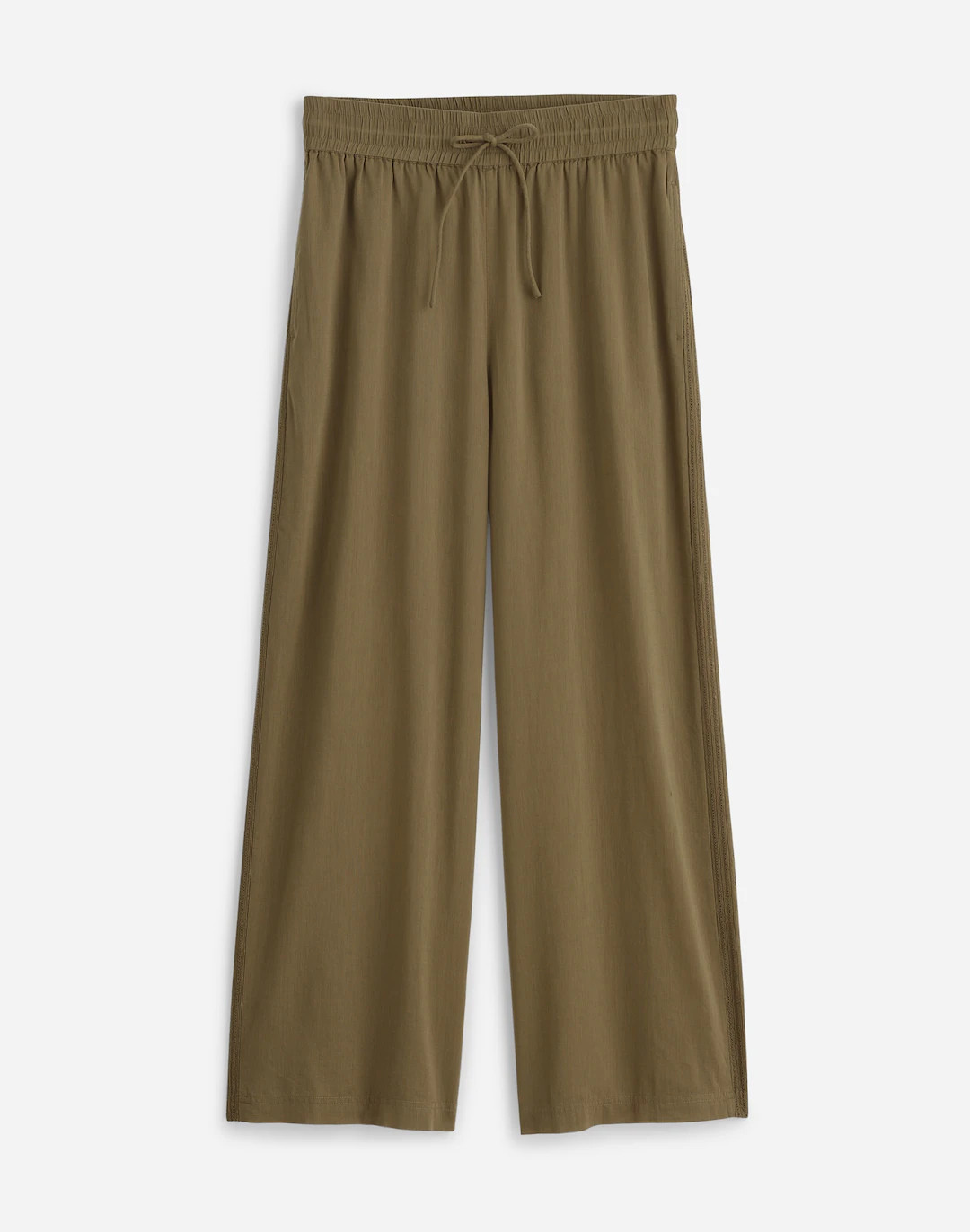 Embroidered Wide-Leg Cover-Up Pants curated on LTK