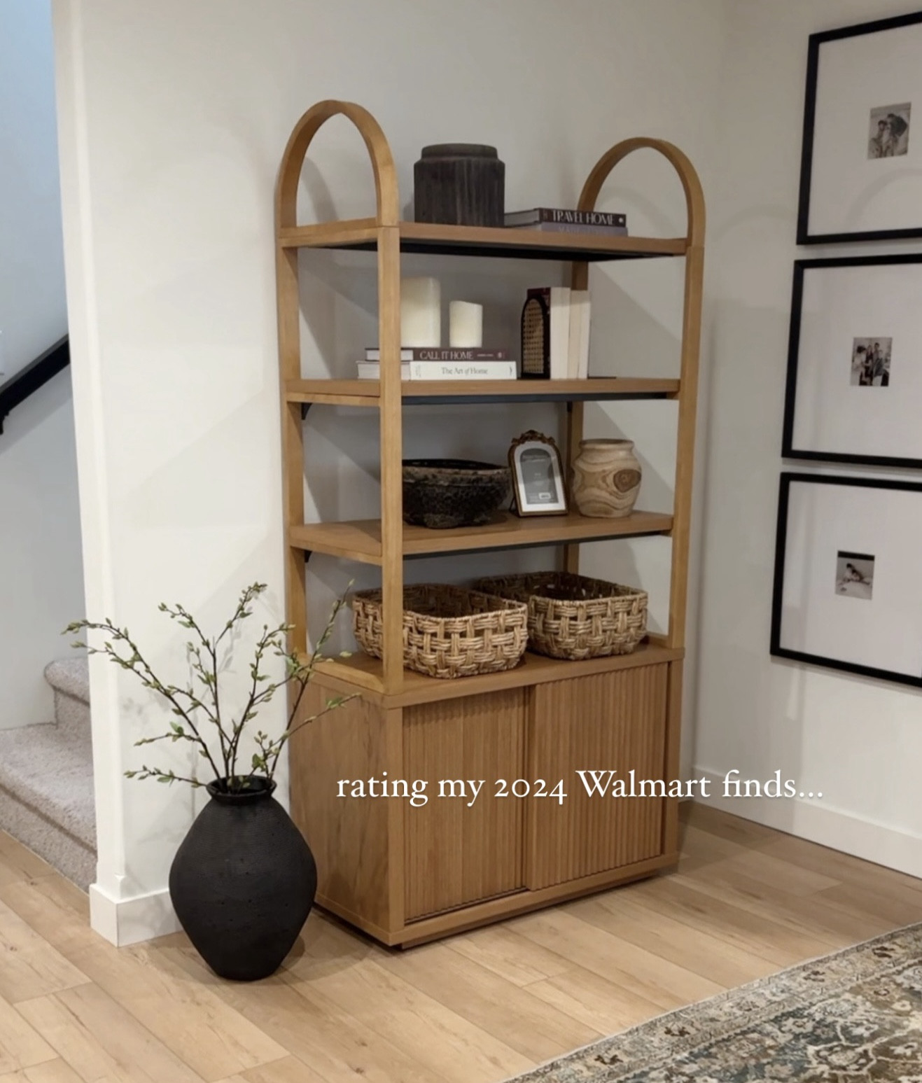 Beautiful Fluted 3-Shelf Bookcase … curated on LTK