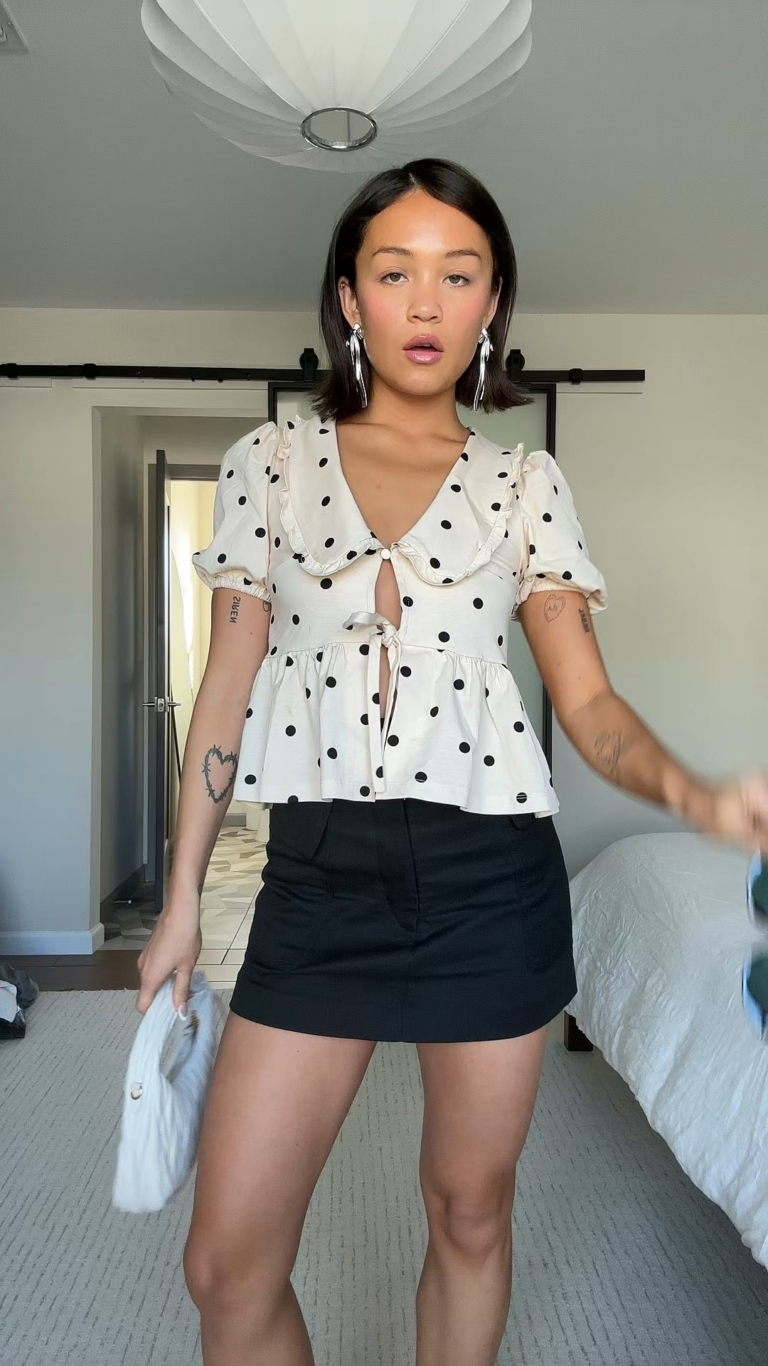 Porridge Short-Sleeve Gwen Top curated on LTK