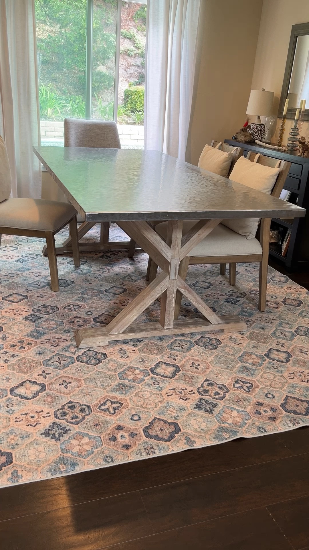 Pali Blue Machine Washable Rug curated on LTK