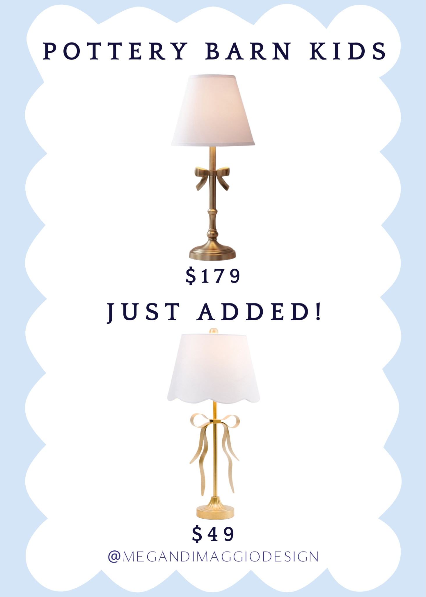 Ava Ribbon Table Lamp (20") curated on LTK