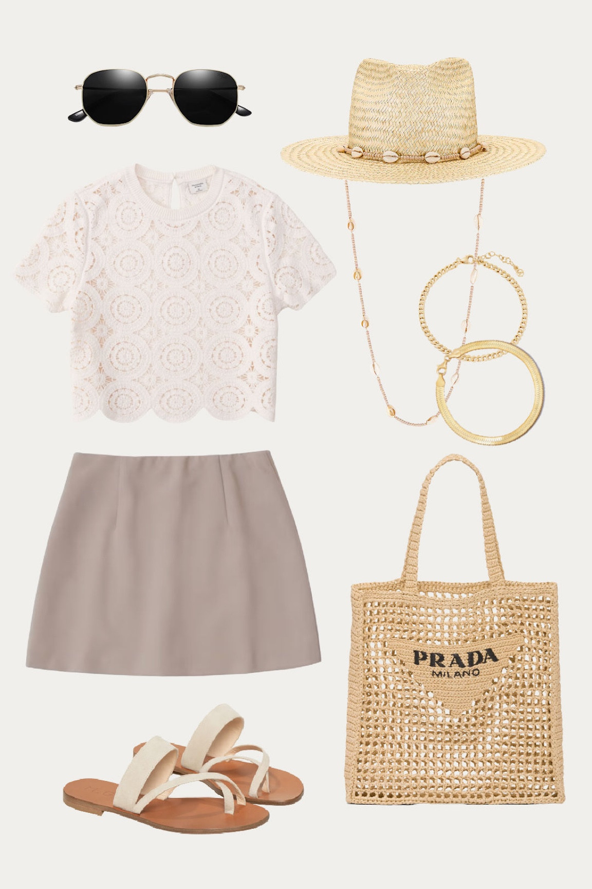 Crochet Mosaic Tile Tee curated on LTK