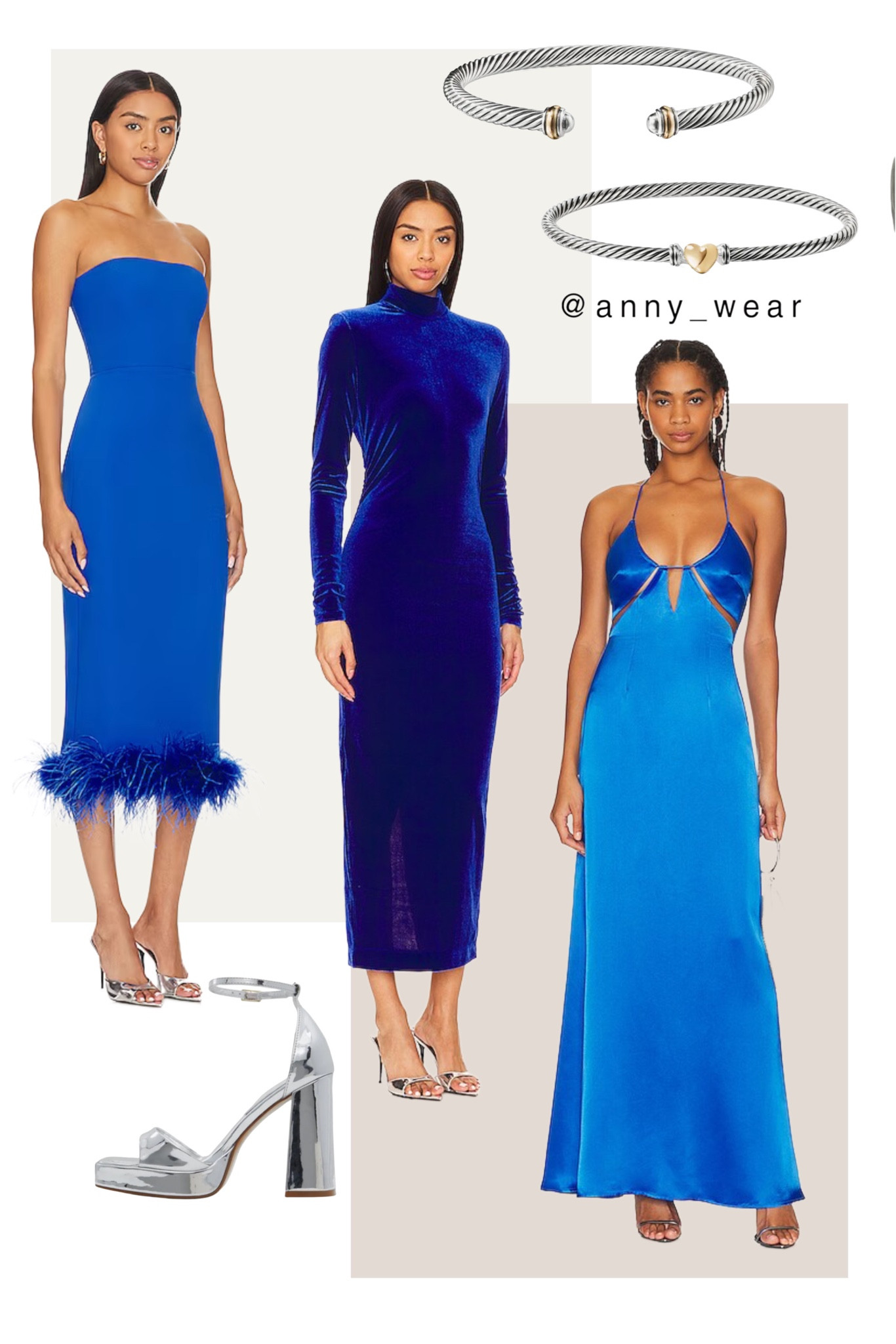 X Revolve Simpson Dress in Cobalt curated on LTK