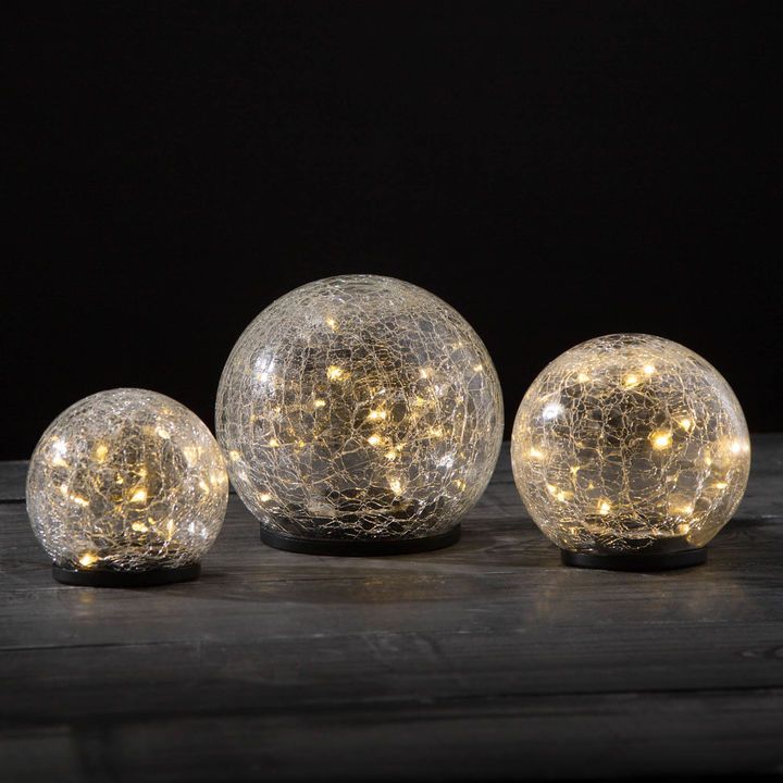 Avalon Solar Crackled Glass Globe, … curated on LTK