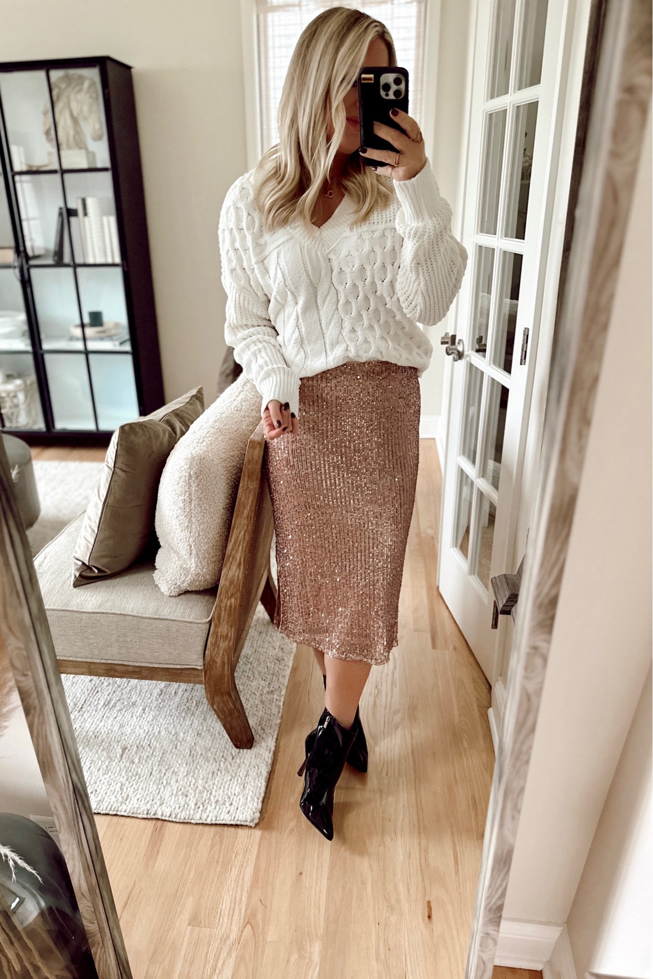 Time and Tru Women's Sequin Pull … curated on LTK
