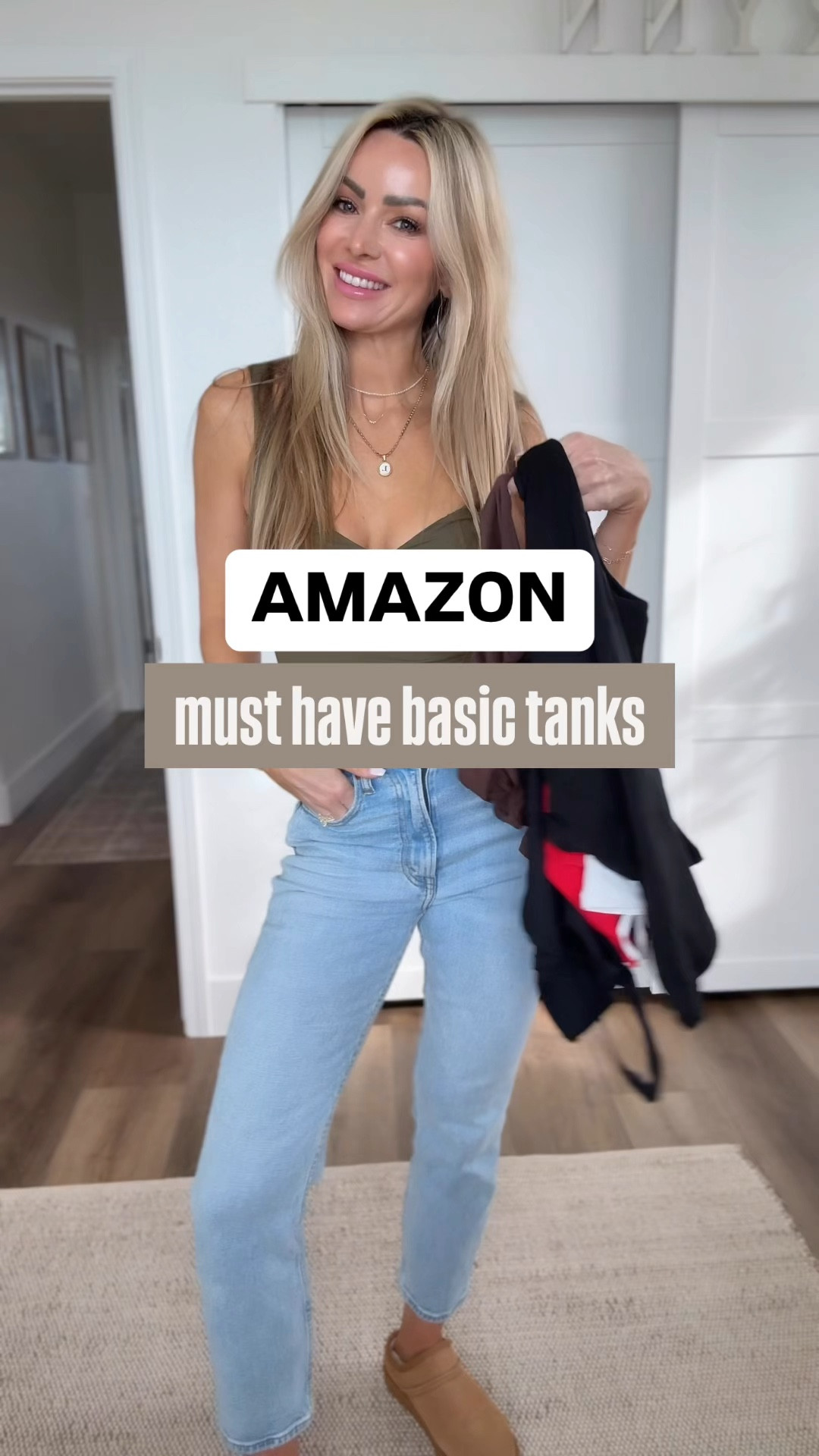 QINSEN Women's V Neck Tank Tops … curated on LTK