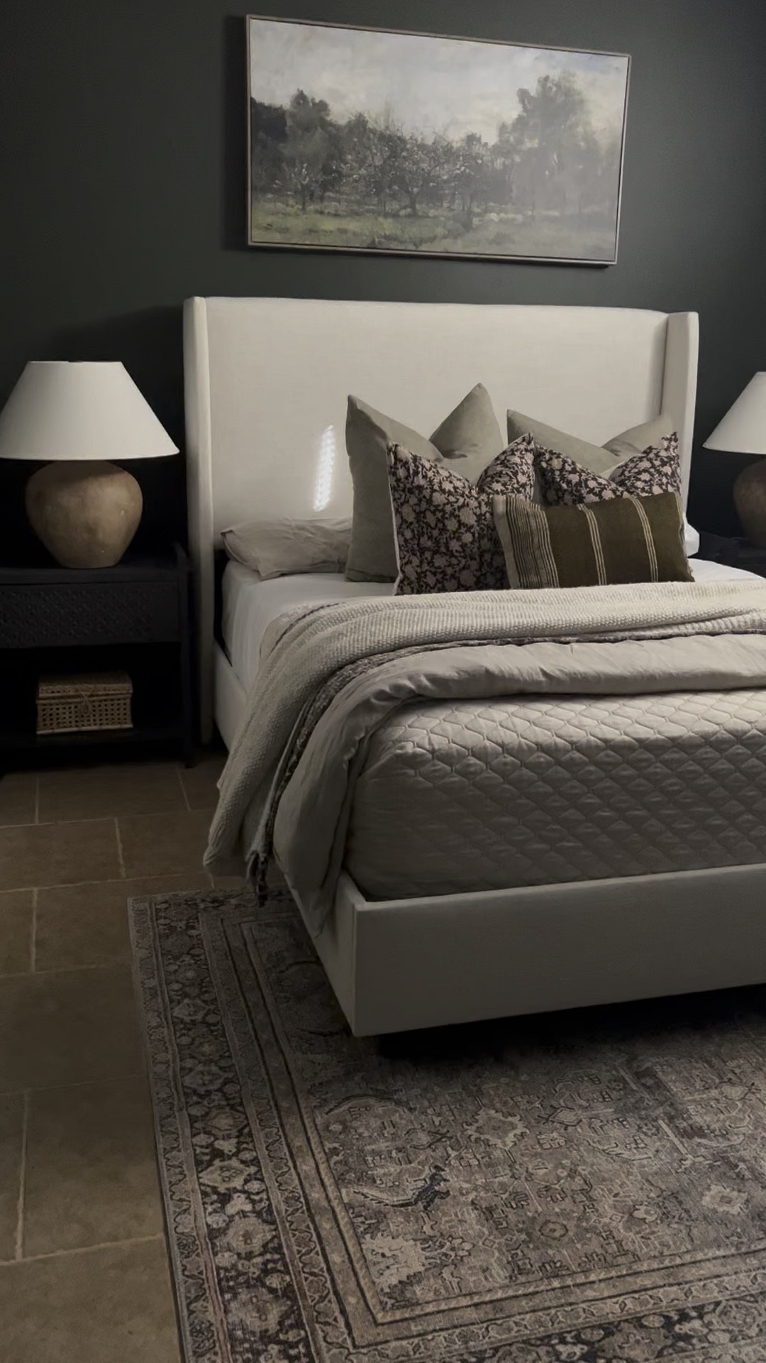 Tilly Upholstered Bed curated on LTK
