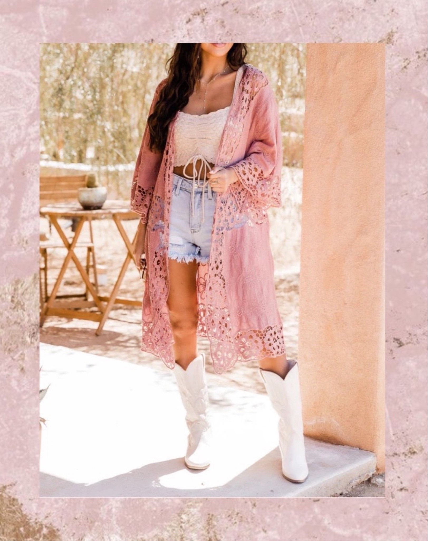 Desert Dance Party Mauve Crochet … curated on LTK