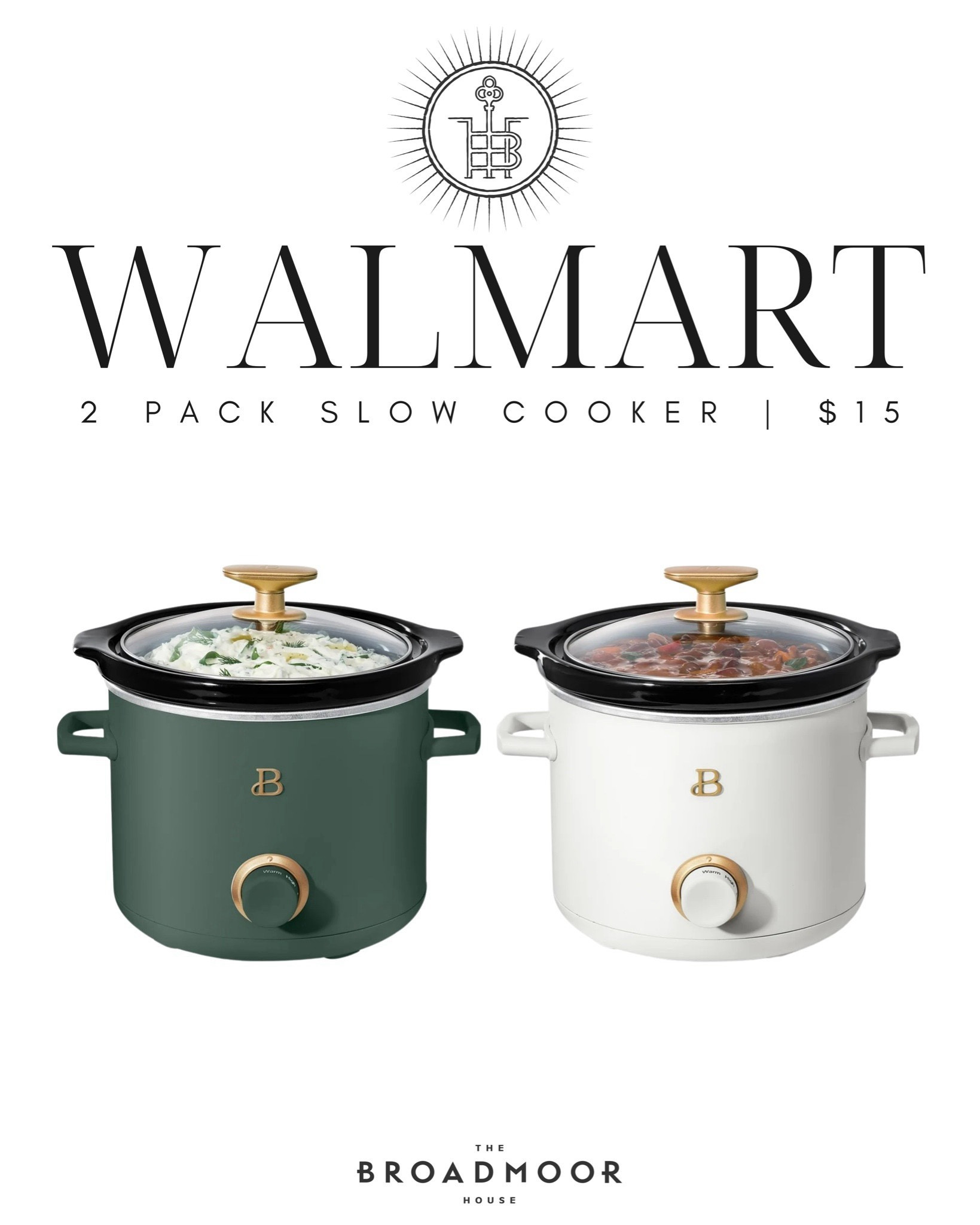 Beautiful 2-Pack 2qt Slow Cooker, … curated on LTK