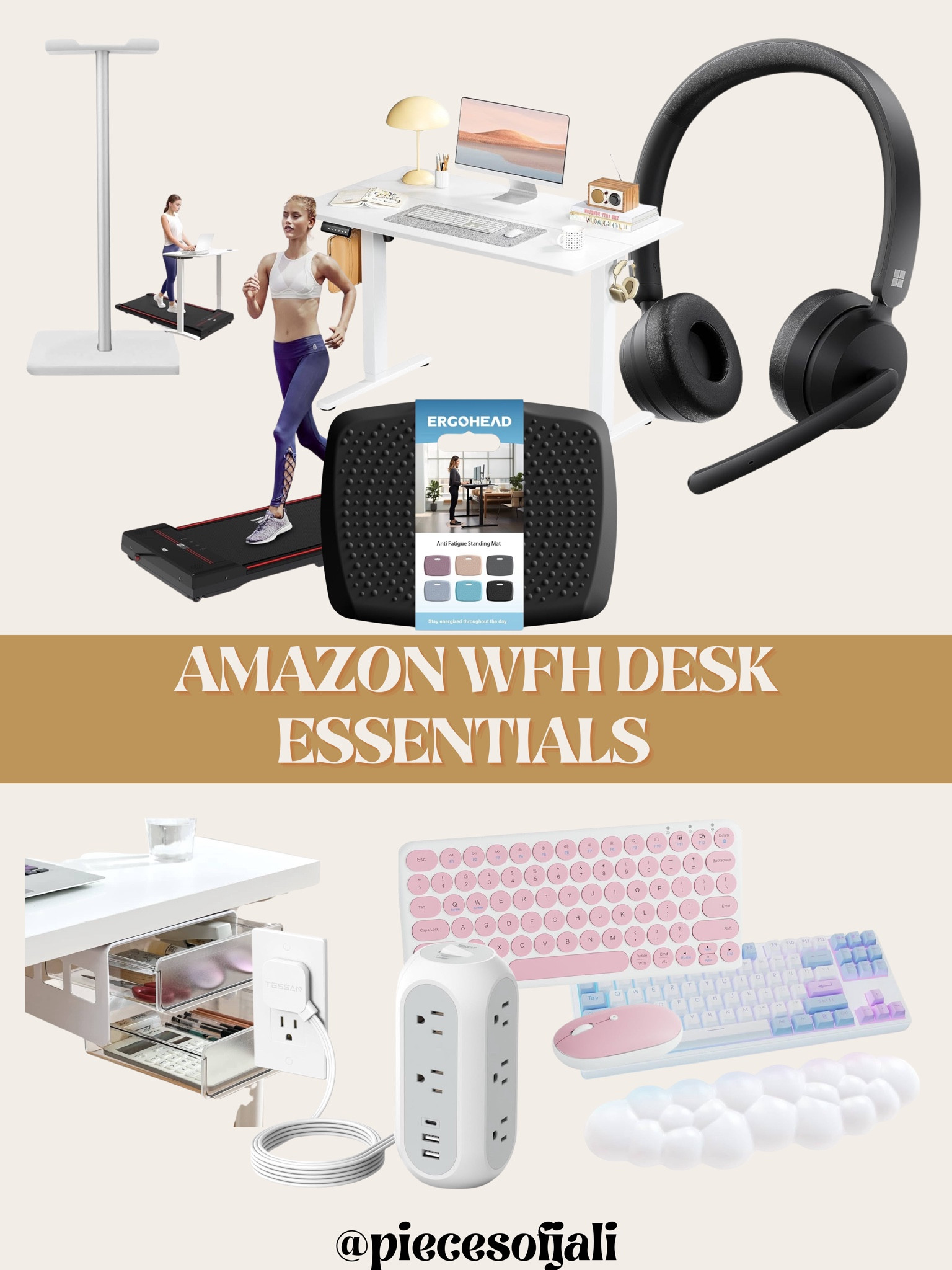 Cloud Wrist Rest Keyboard, White … curated on LTK