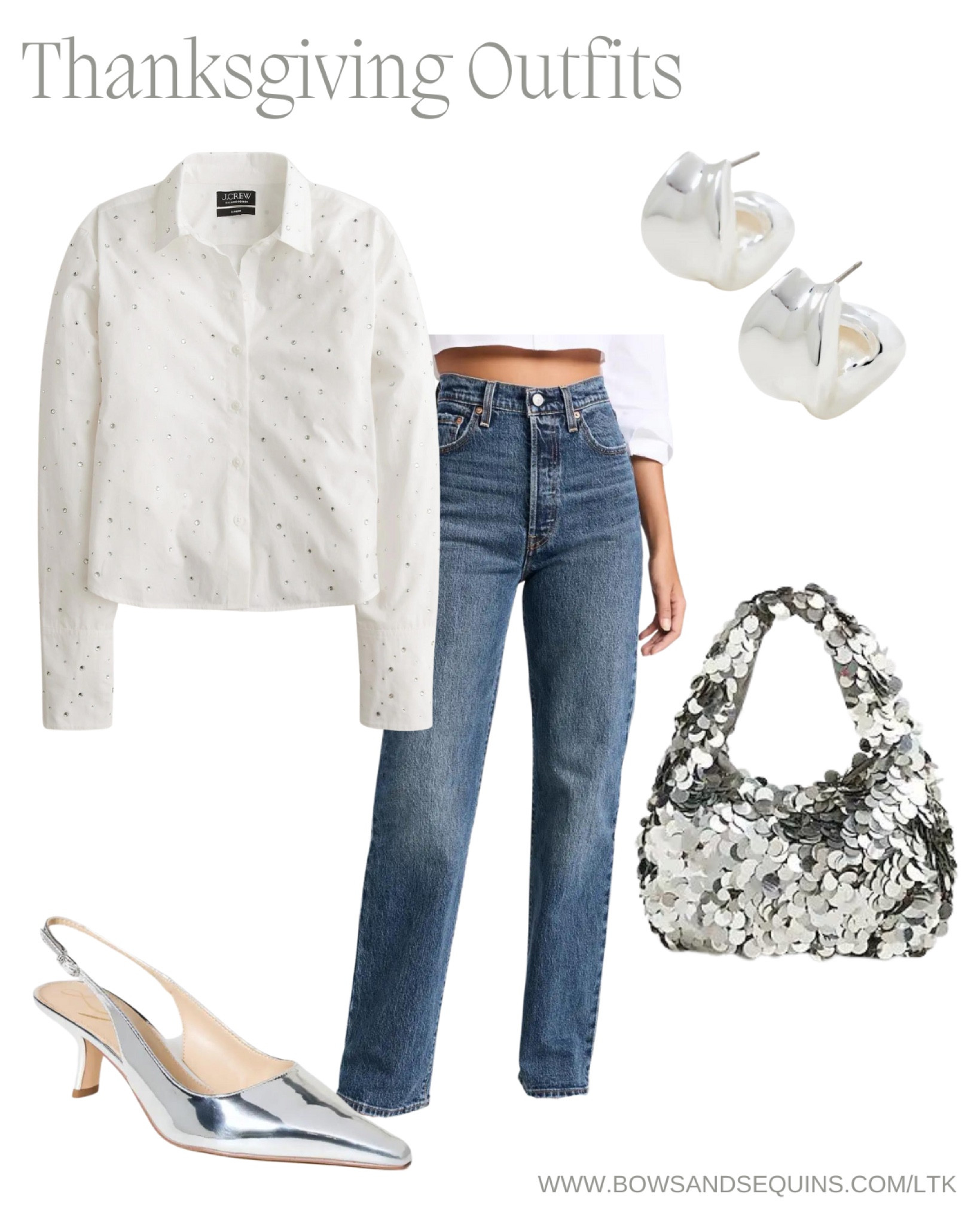 Small paillette bag curated on LTK