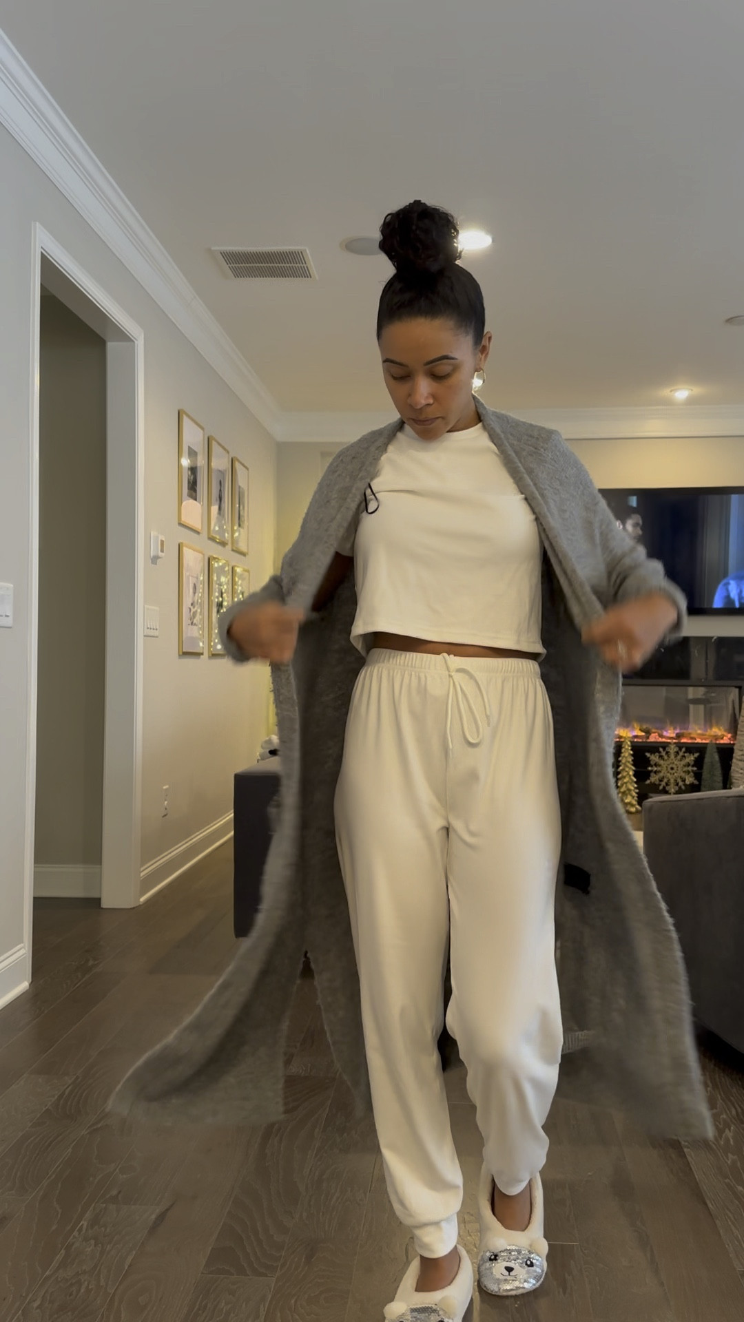 3 Sets Solid Lounge Set, Crew Neck … curated on LTK