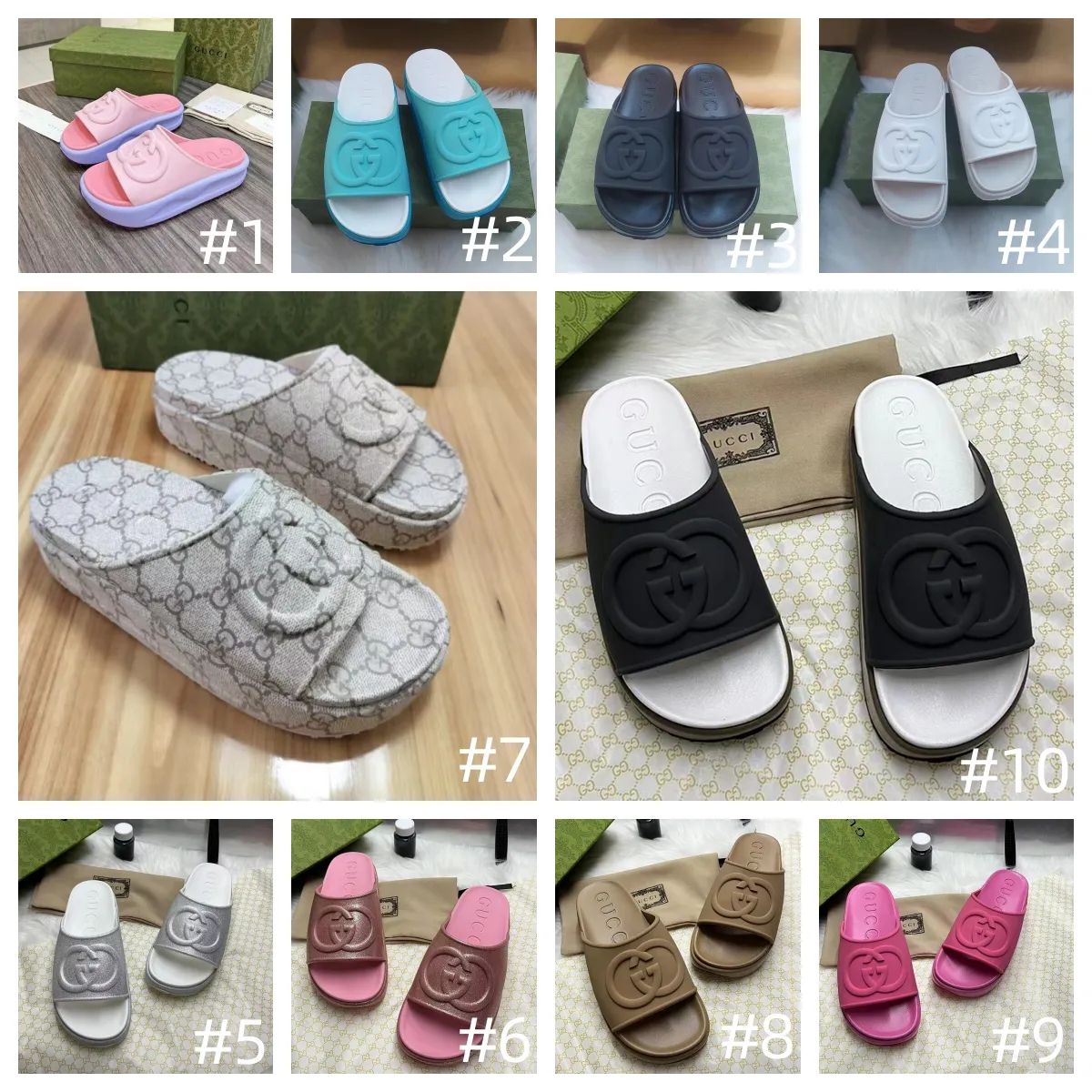 Gucci Dupe Slippers Rubber Slides … curated on LTK