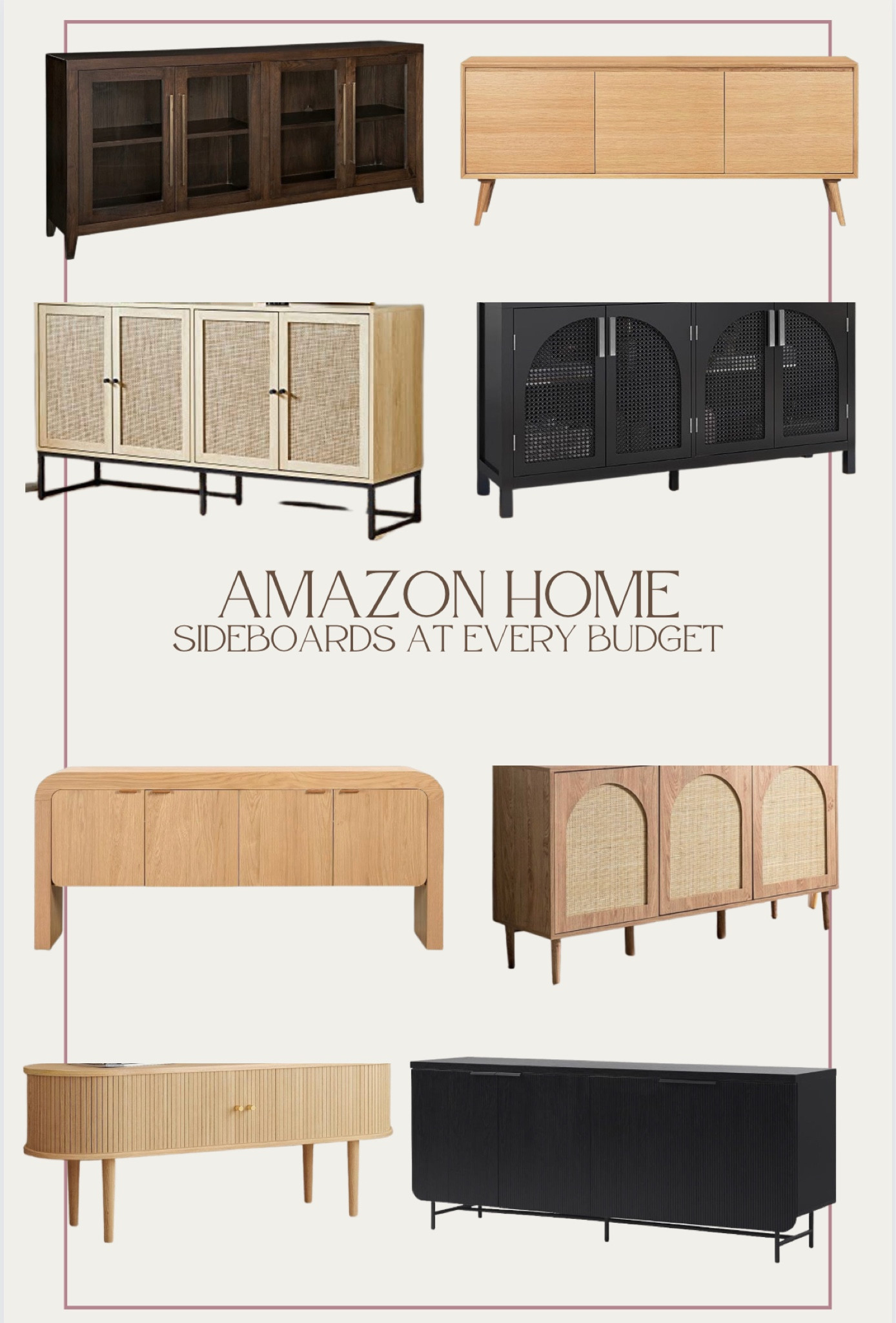 TINA'S HOME Rattan Sideboard … curated on LTK