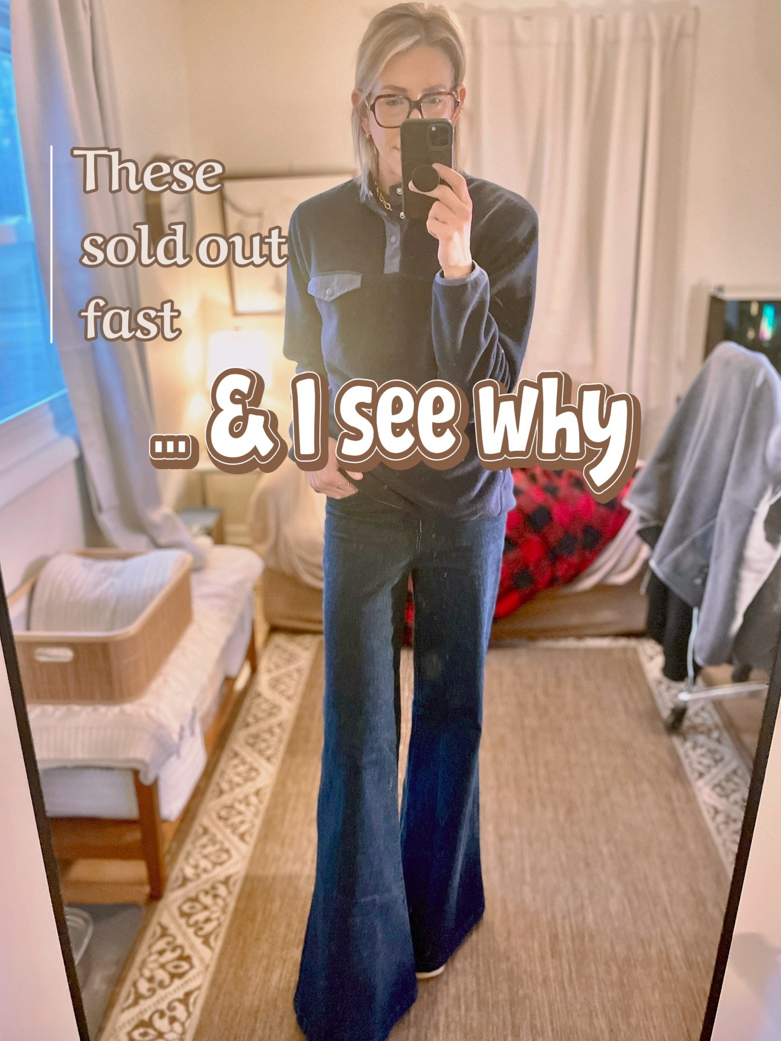 Mid Rise Easy Horseshoe Jeans curated on LTK
