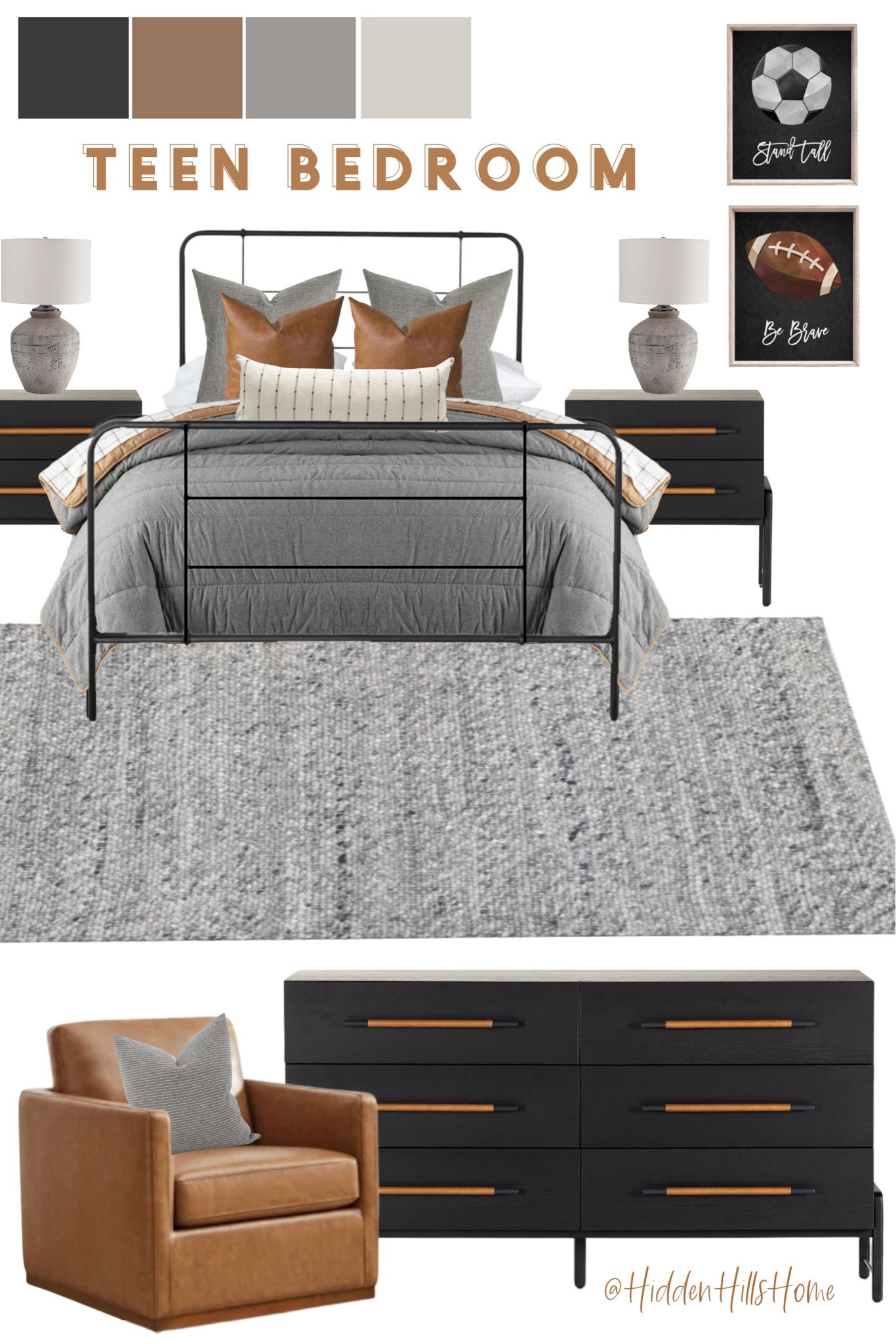 Floyd Iron Bed curated on LTK