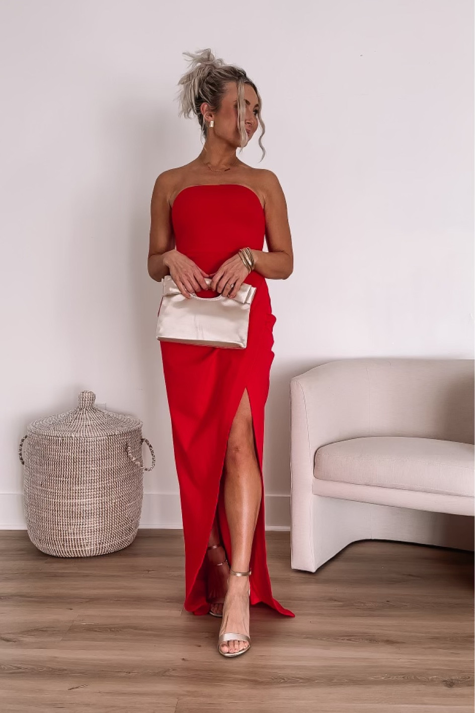 Dramatic Sensation Red Strapless … curated on LTK