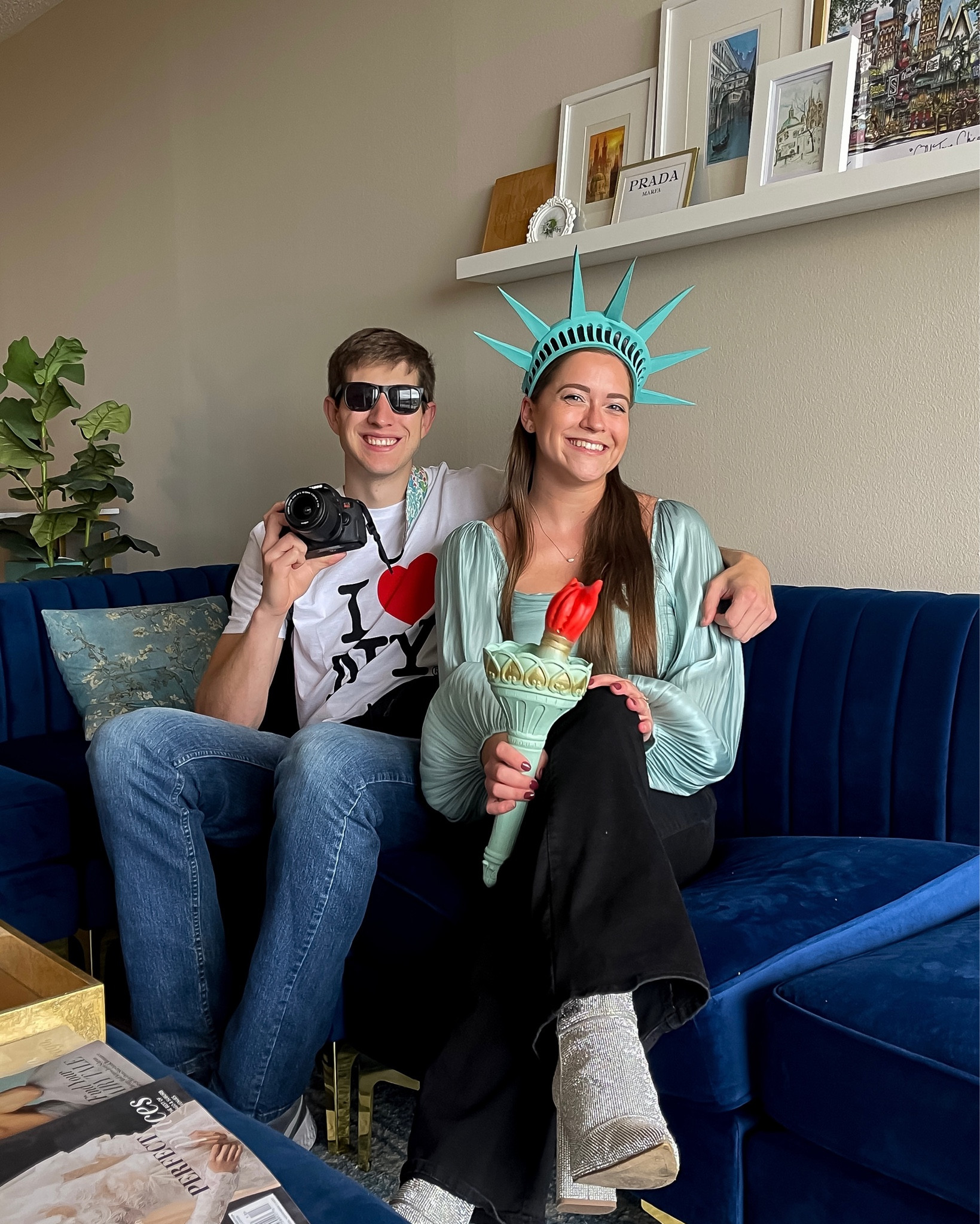 Line & Dot Women's Peyton Top Blue … curated on LTK