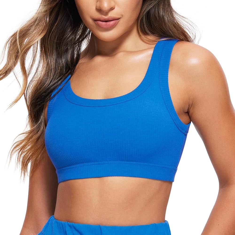 CRZ YOGA Ribbed Sports Bras for … curated on LTK