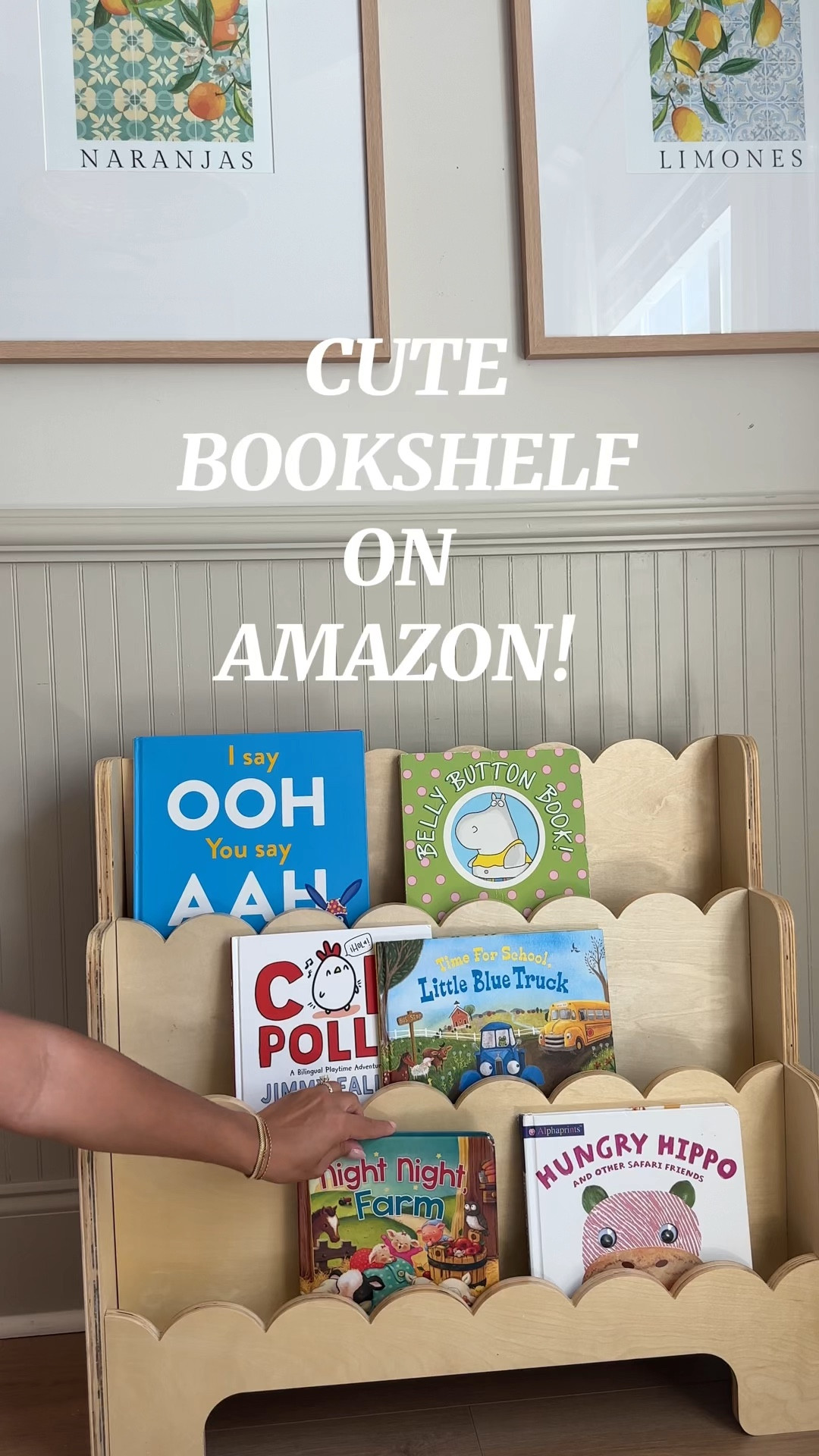 Wooden Kids Bookshelf w/Scalloped … curated on LTK