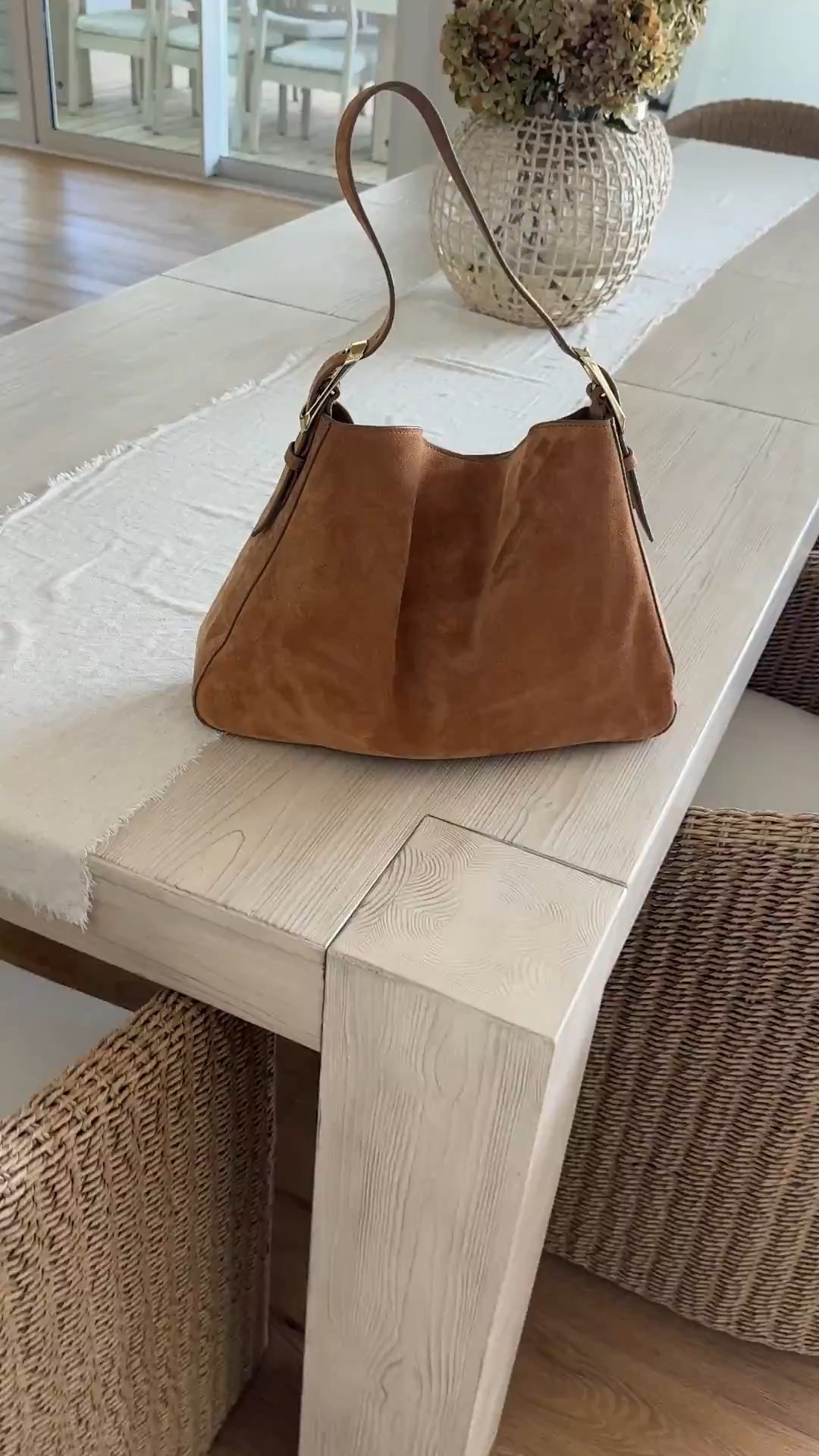 Berkeley shoulder bag in suede curated on LTK