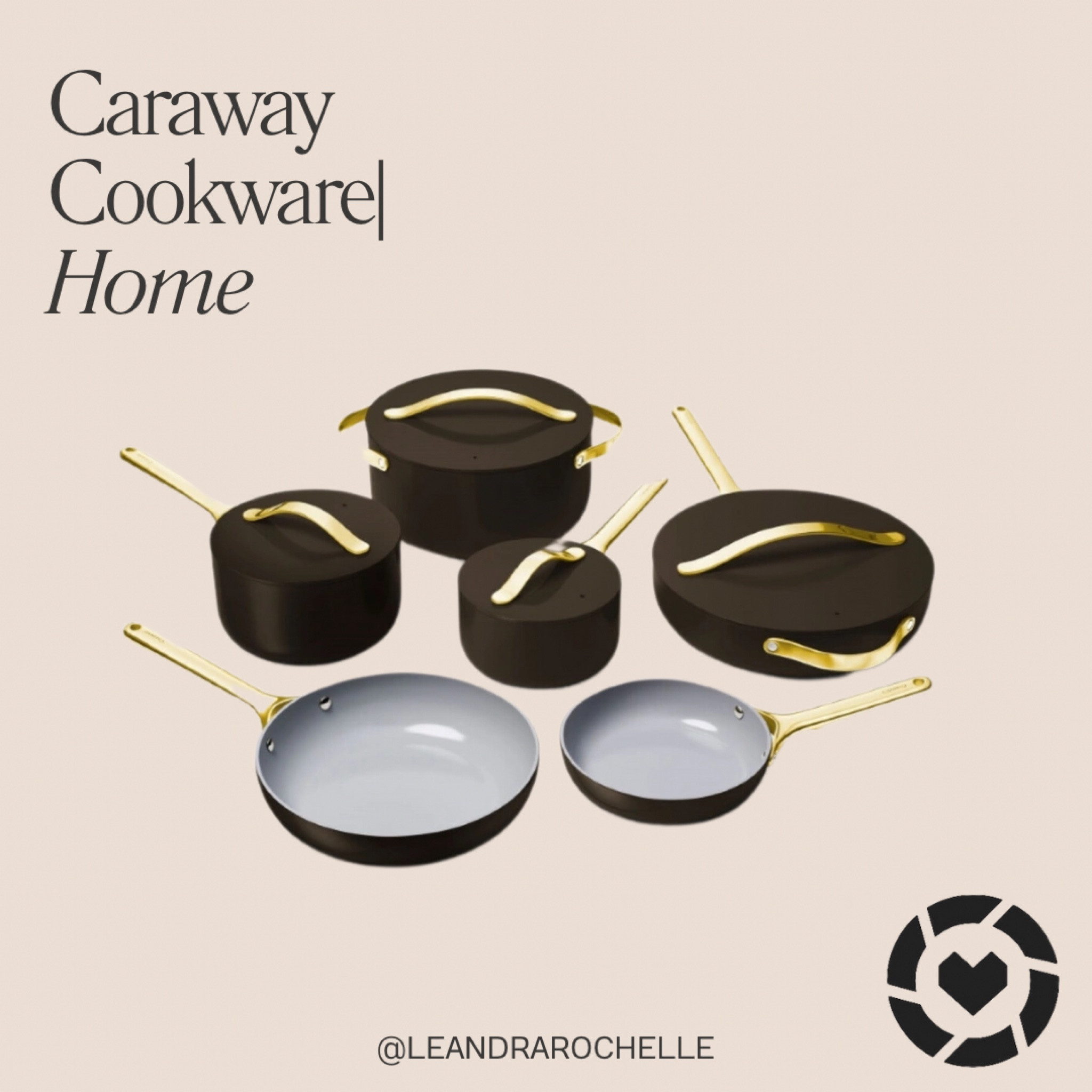 Caraway Home 7pc Square Cookware … curated on LTK