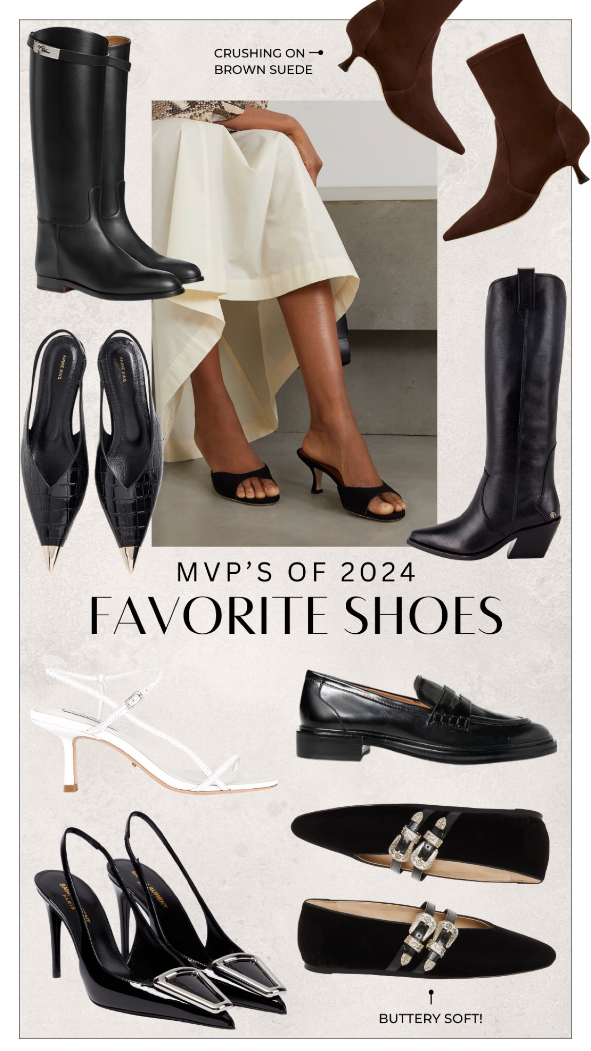 ANINE BING Tall Tania Boot in … curated on LTK