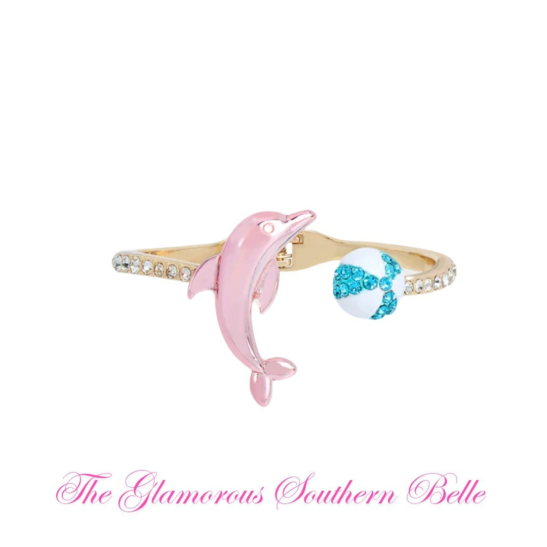 BETSEYS POOL PARTY DOLPHIN HINGE … curated on LTK