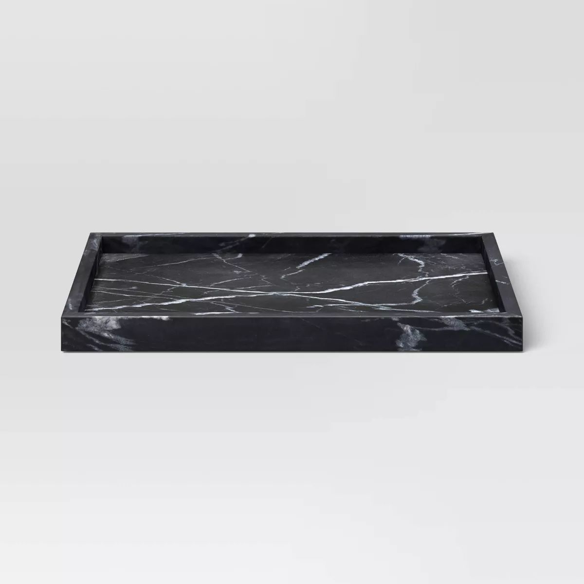 Marble Rectangle Tray Black - … curated on LTK