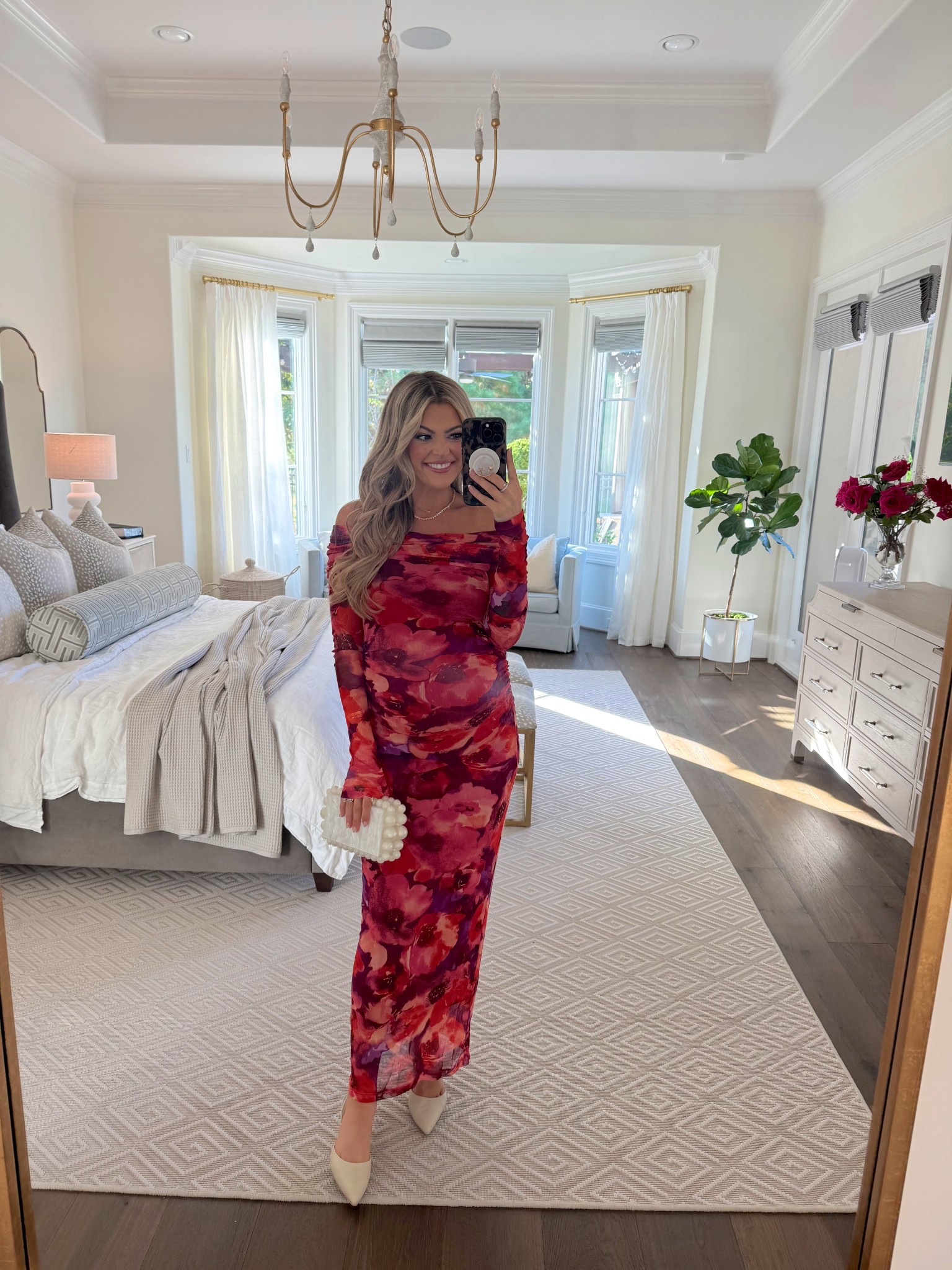 Harvest Haze Off The Shoulder Maxi … curated on LTK