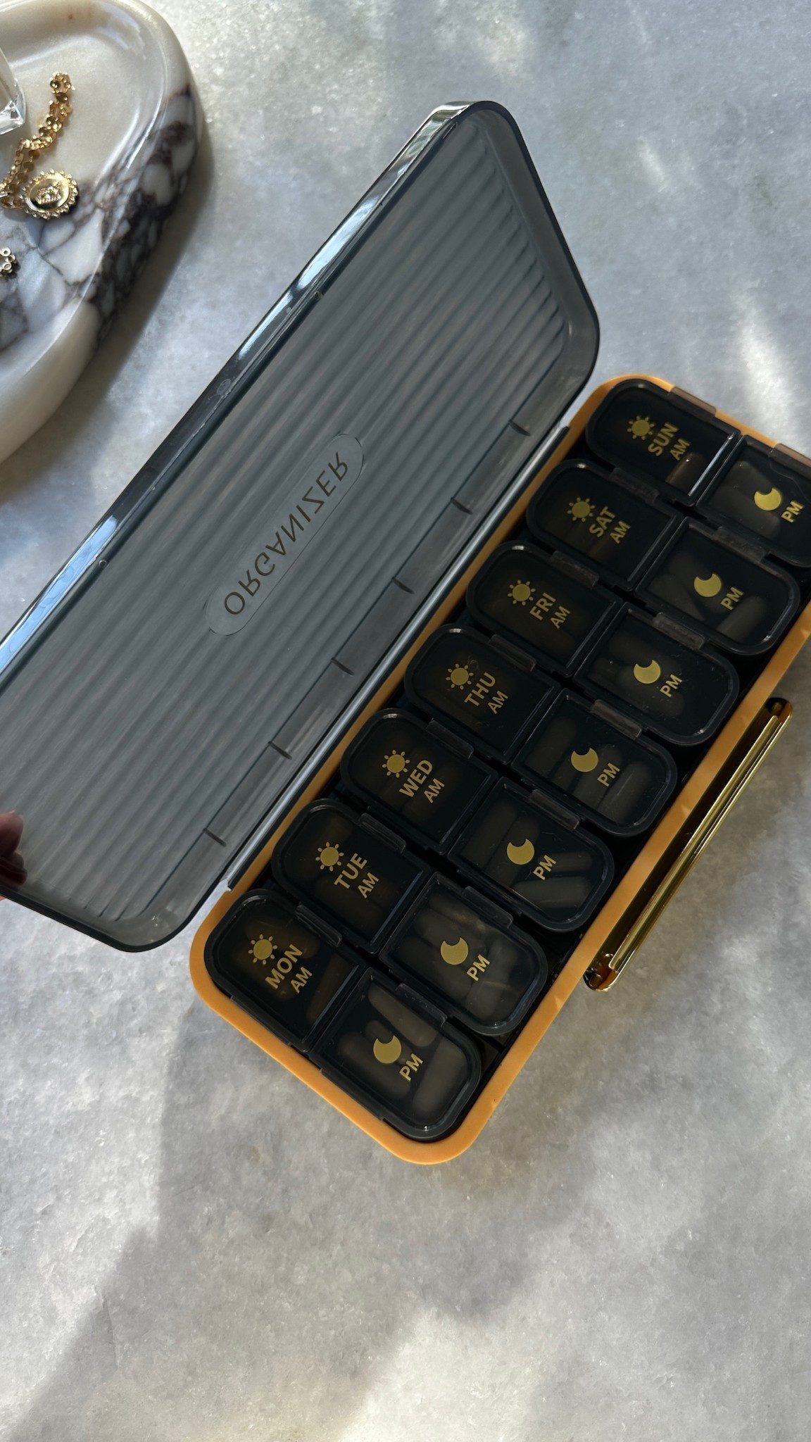 Pill Organizer 2 Times A Day, 7 … curated on LTK