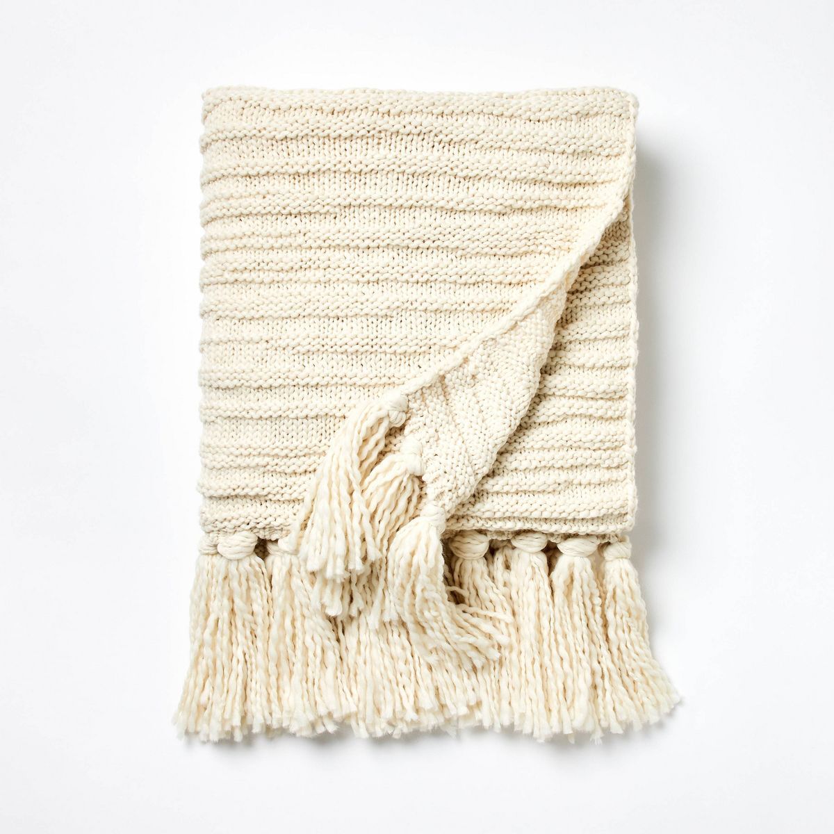 Raised Striped Chunky Knit Throw … curated on LTK