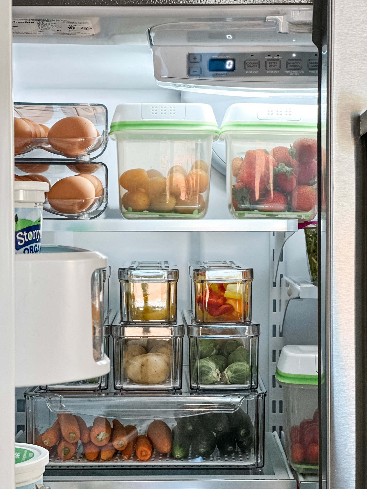 theaoo Egg Holder for Fridge, … curated on LTK