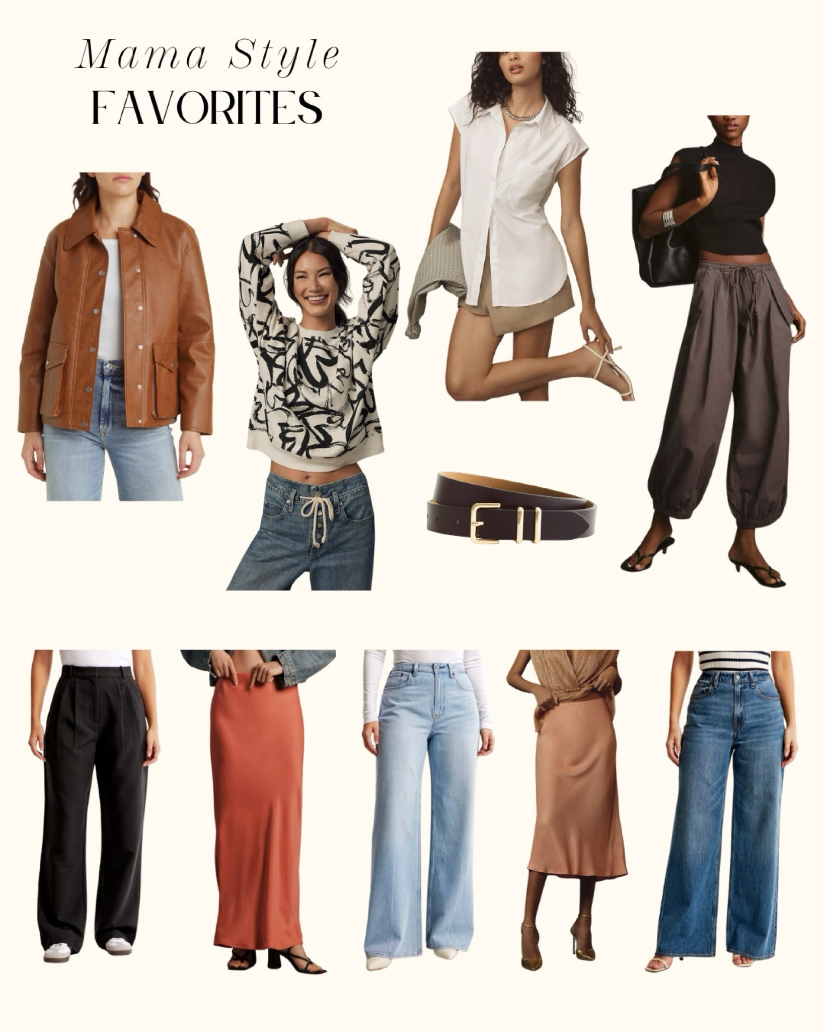 Curve Love A&F Sloane Tailored Pant curated on LTK