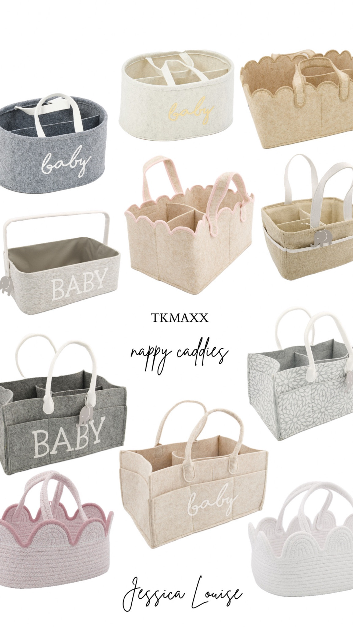 Oatmeal & Taupe Felt Baby Caddy … curated on LTK