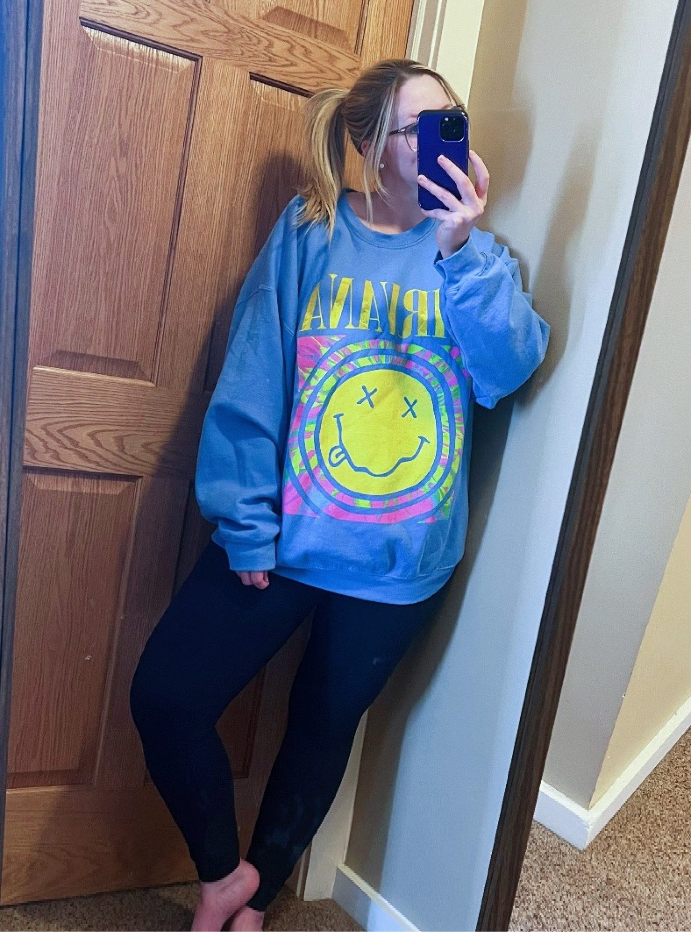 Nirvana Smile Overdyed Crew Neck … curated on LTK