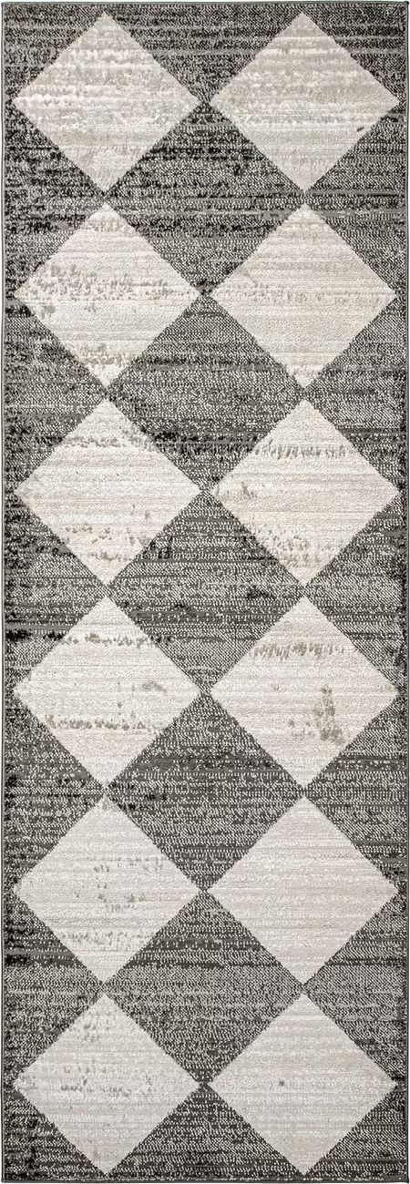 Grey Kayla Checkerboard Tiled 2' … curated on LTK
