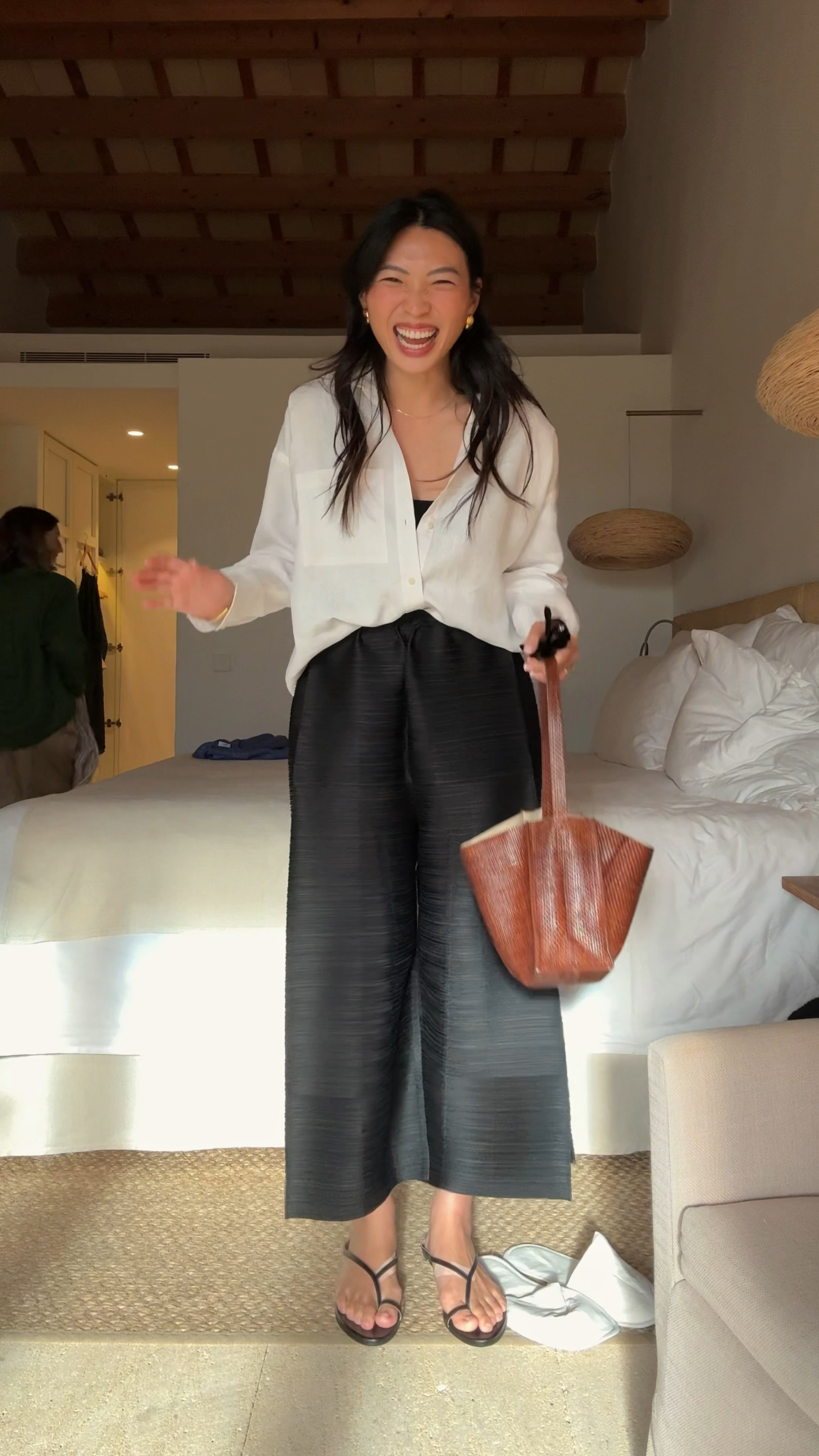 The Boyfriend: Linen, Lapis Blue curated on LTK