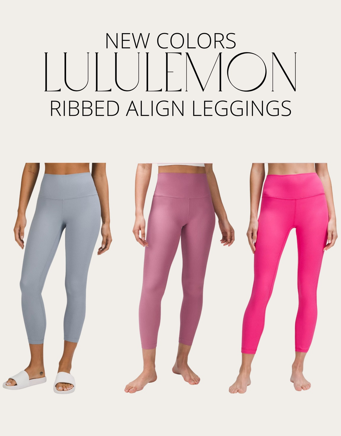 Lululemon Leggings Color