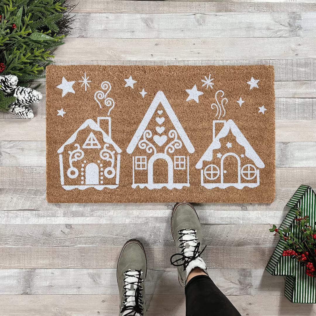 Gingerbread House Doormat Holiday … curated on LTK