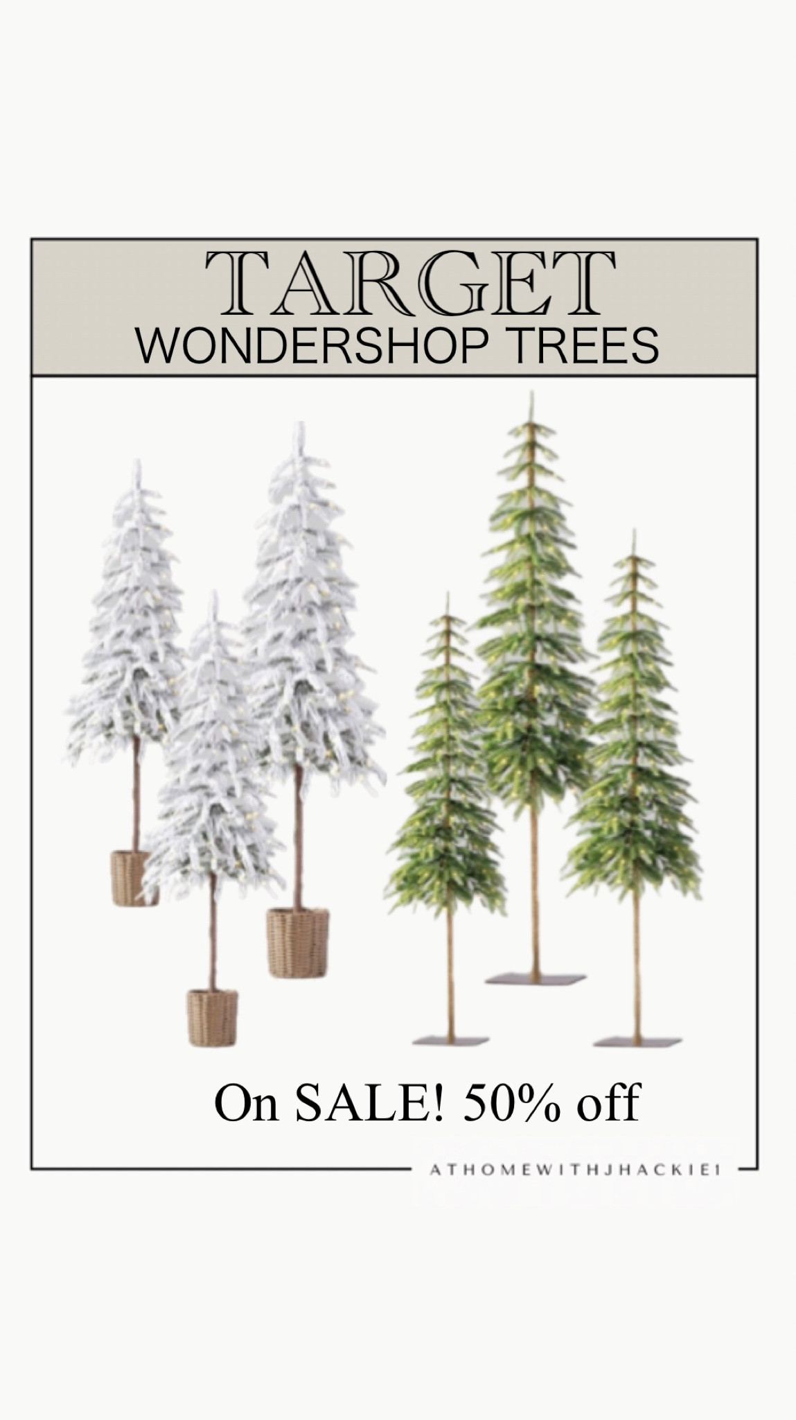 6' Pre-Lit LED Downswept Alpine … curated on LTK