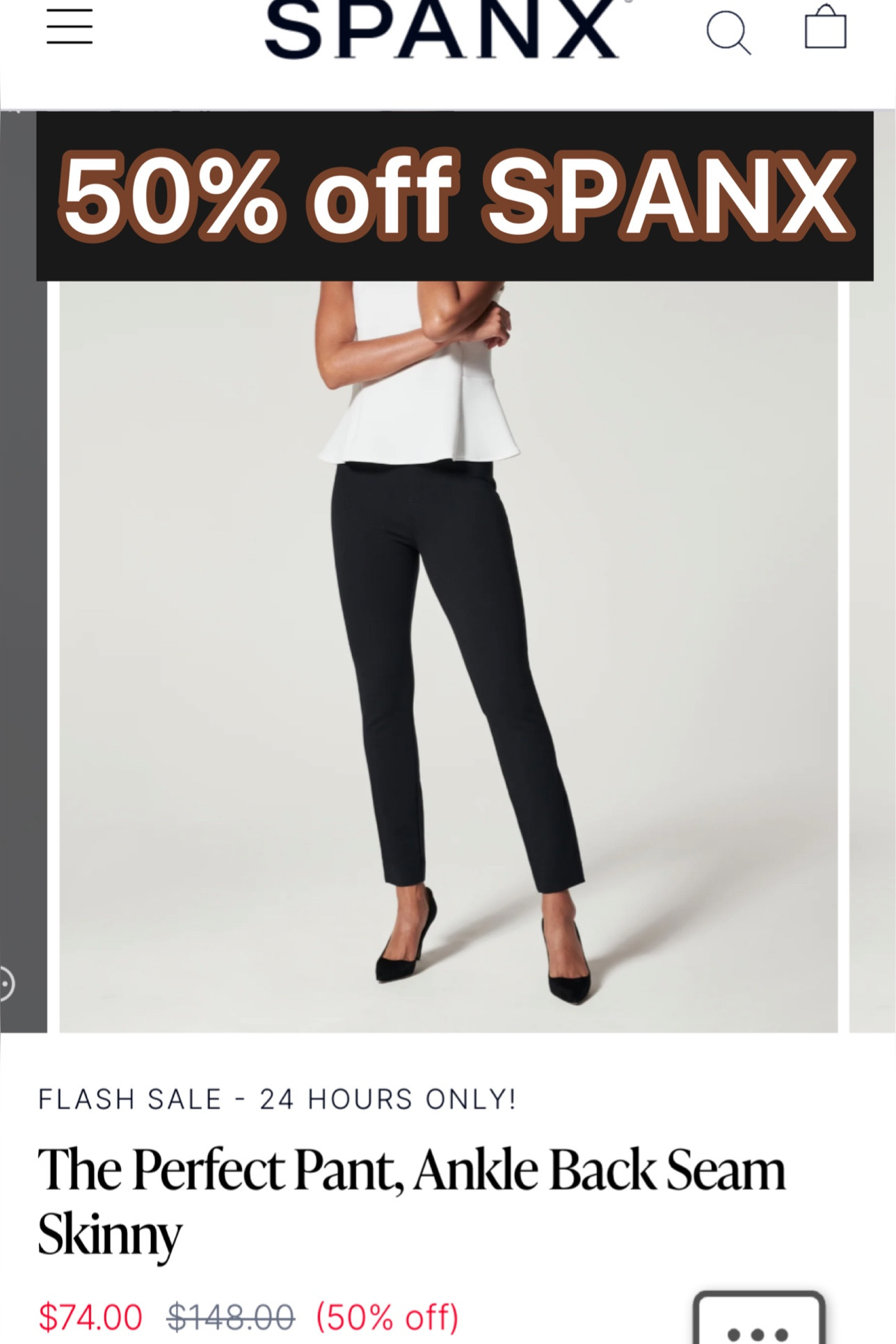 The Perfect Pant, Ankle Back Seam … curated on LTK