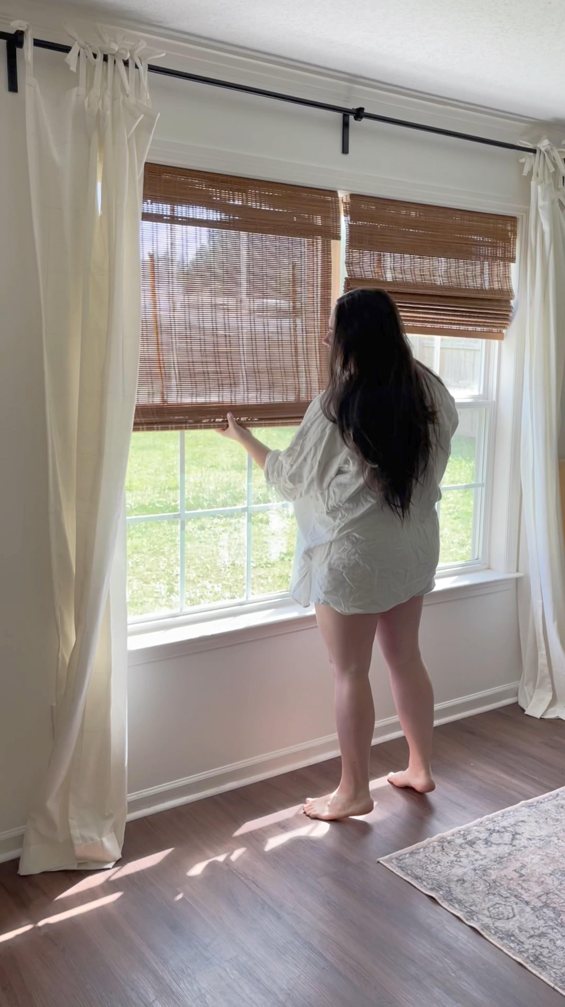 Subtle Grid Lines Curtain Panel - … curated on LTK