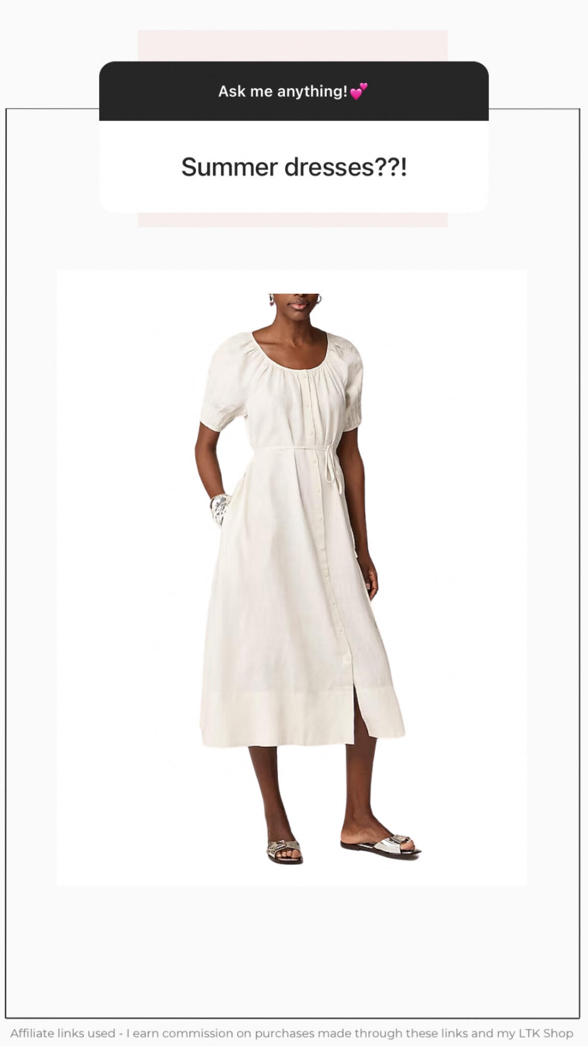 Metallic Novelty Button Front … curated on LTK