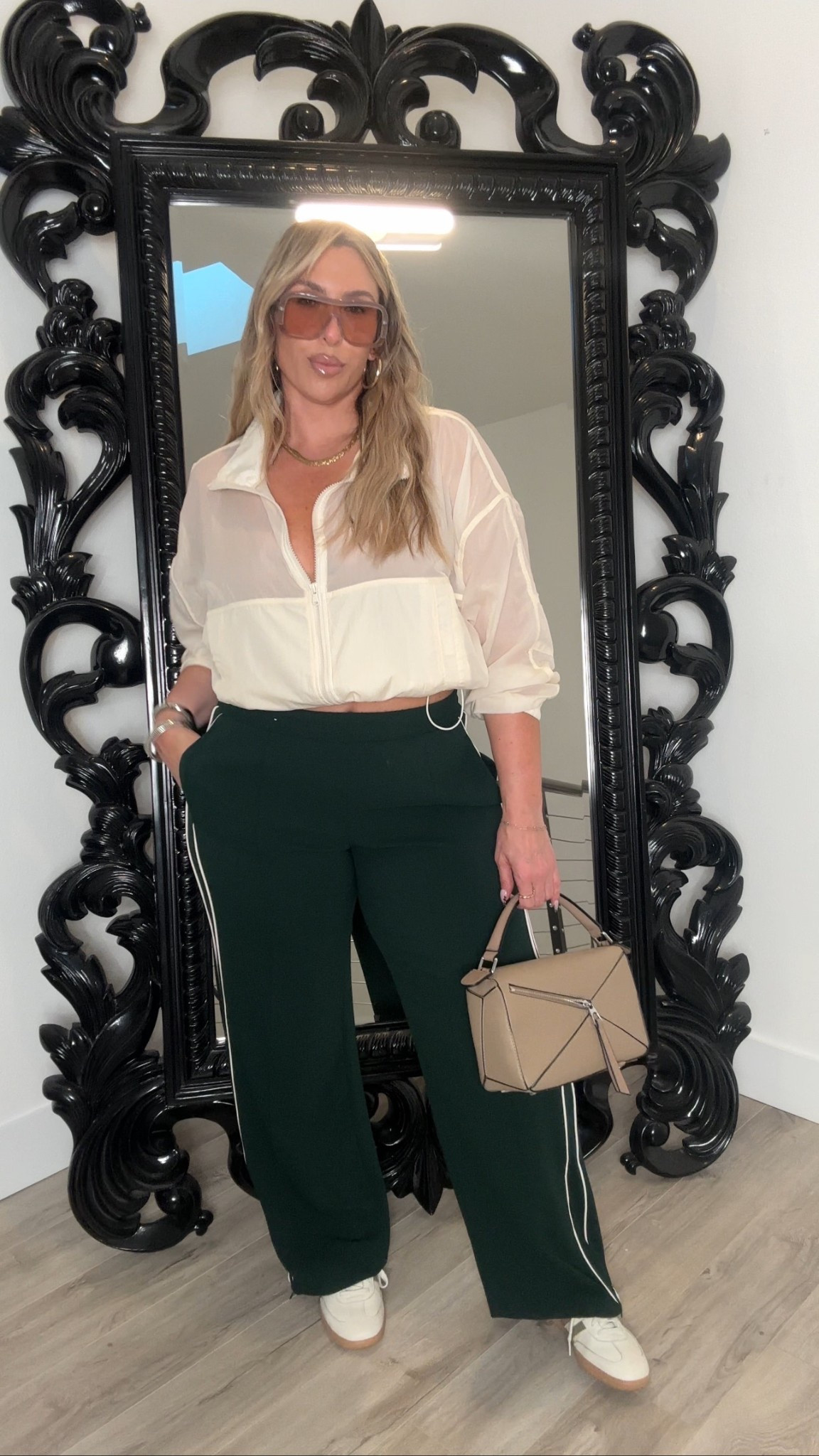 Nylon Performance Zip Jacket curated on LTK