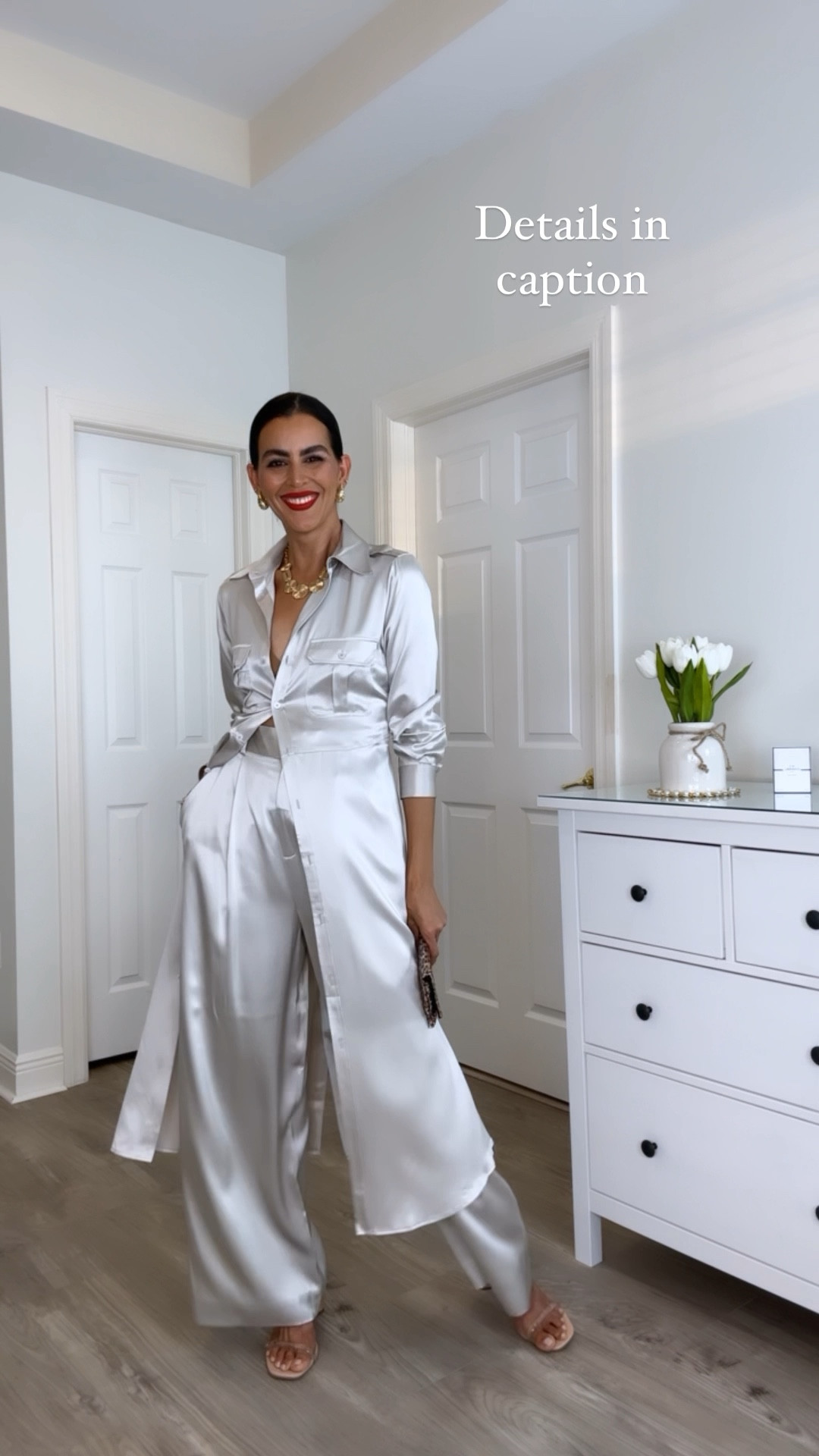 Denim Button Front Tailored Blazer … curated on LTK