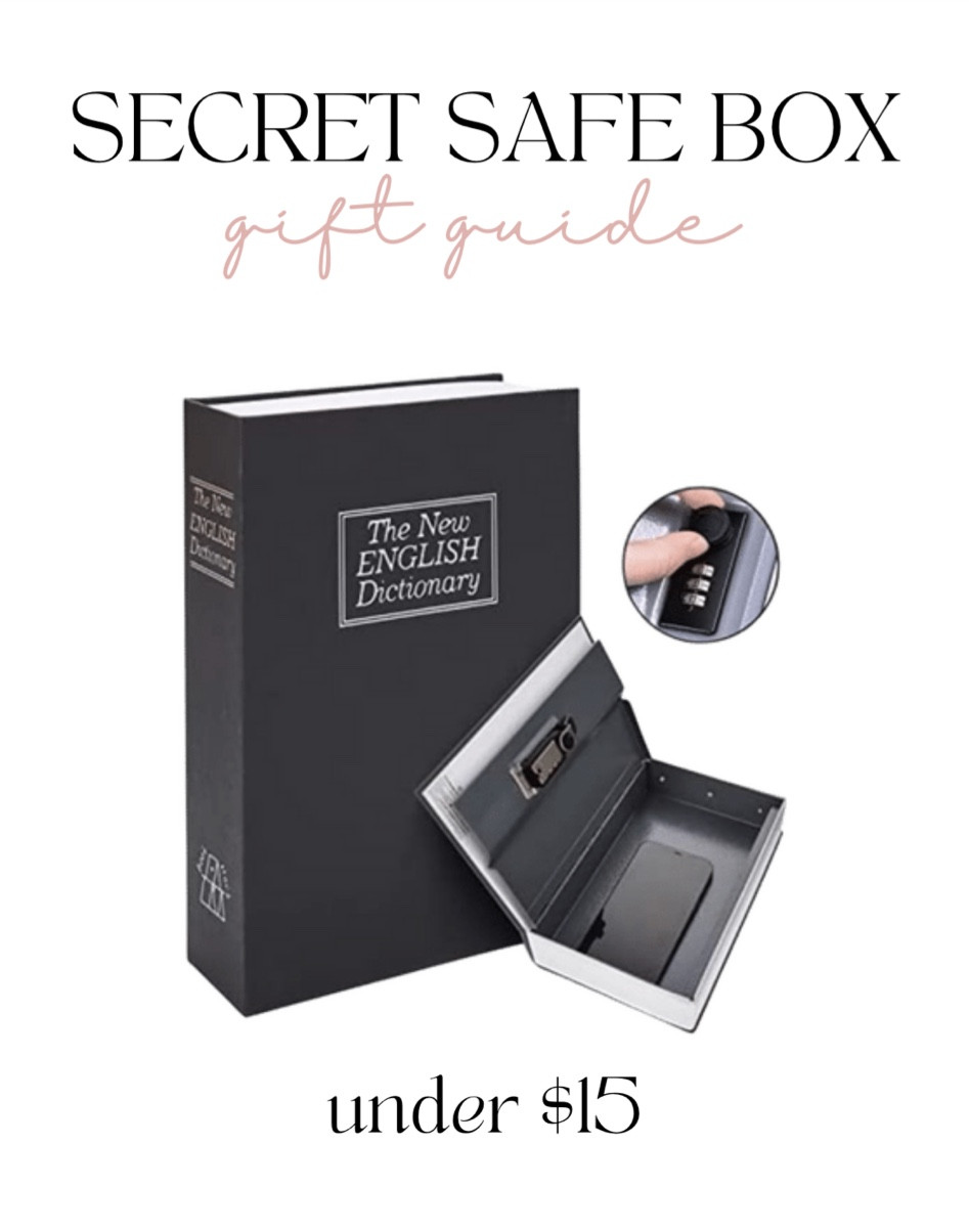 Book Safe Box Secret Lock: Ohuhu … curated on LTK
