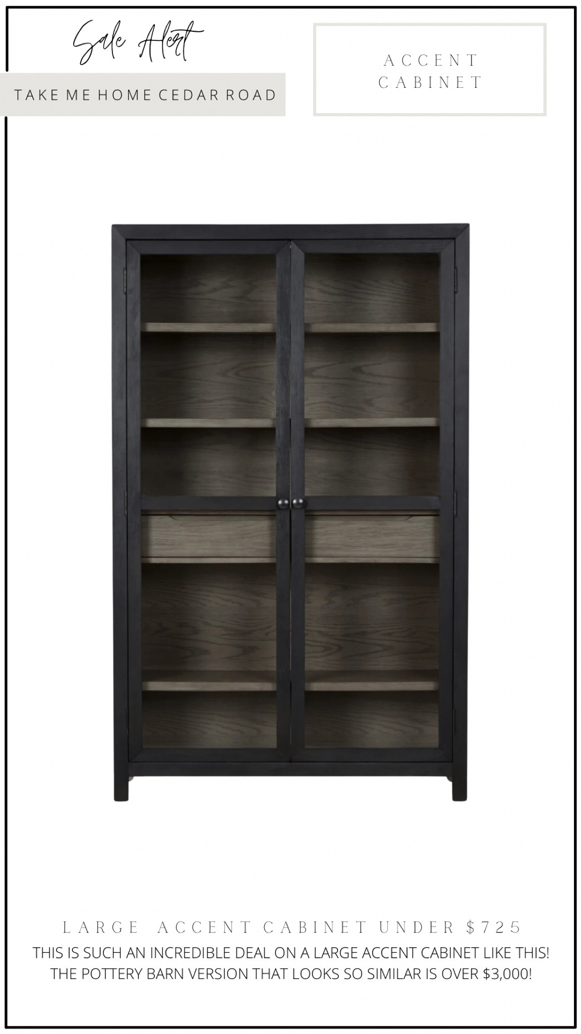Lenston 2 - Door Accent Cabinet curated on LTK