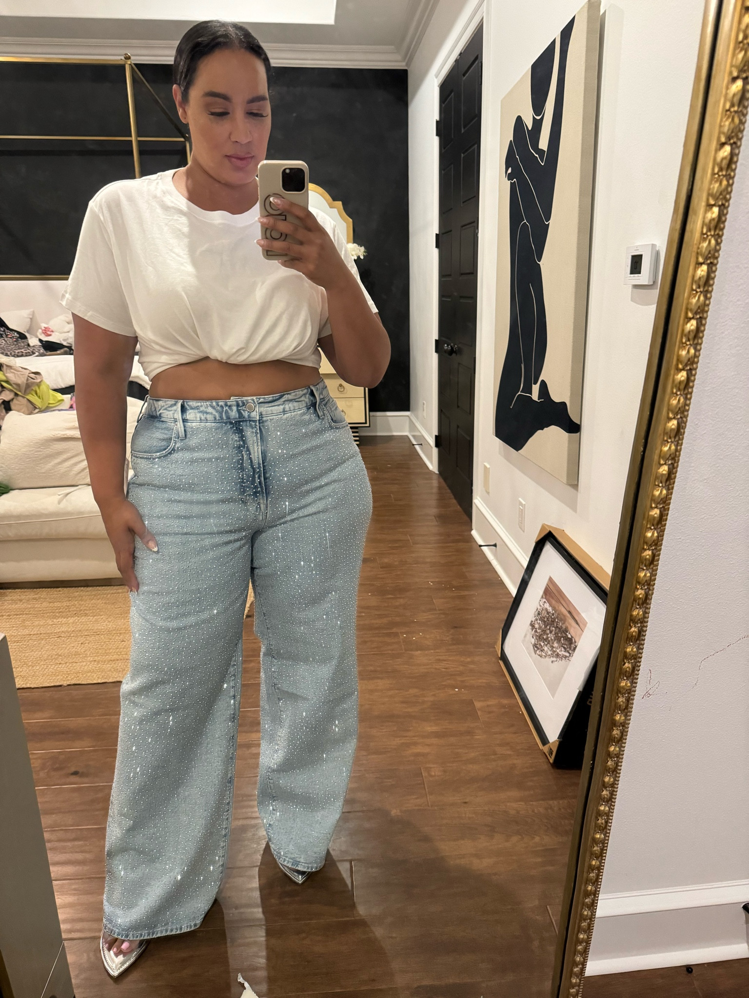 Boxy T-shirt - Round Neck - Short … curated on LTK