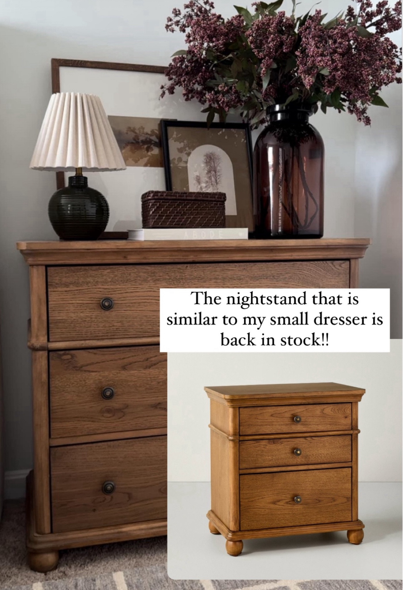 3 Drawer Classic Night Stand - … curated on LTK